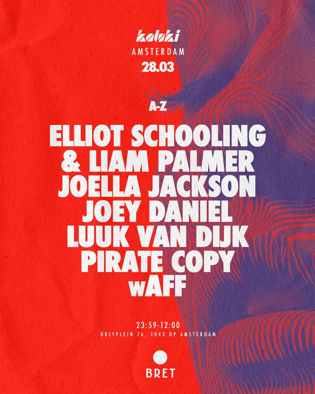 Kaluki Amsterdam at BRET, Amsterdam