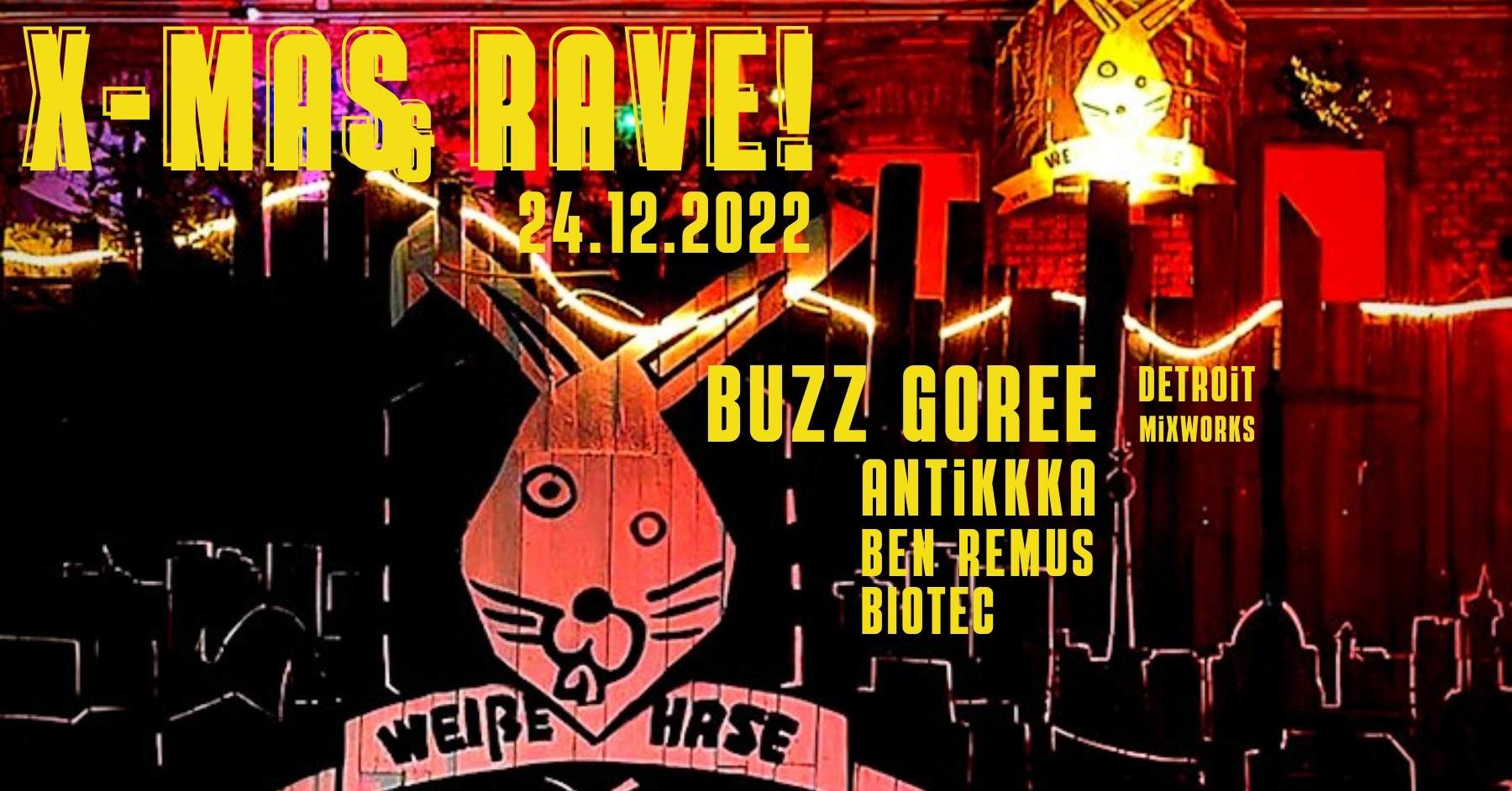 Xmas RAVE at Der Weiße Hase, Berlin