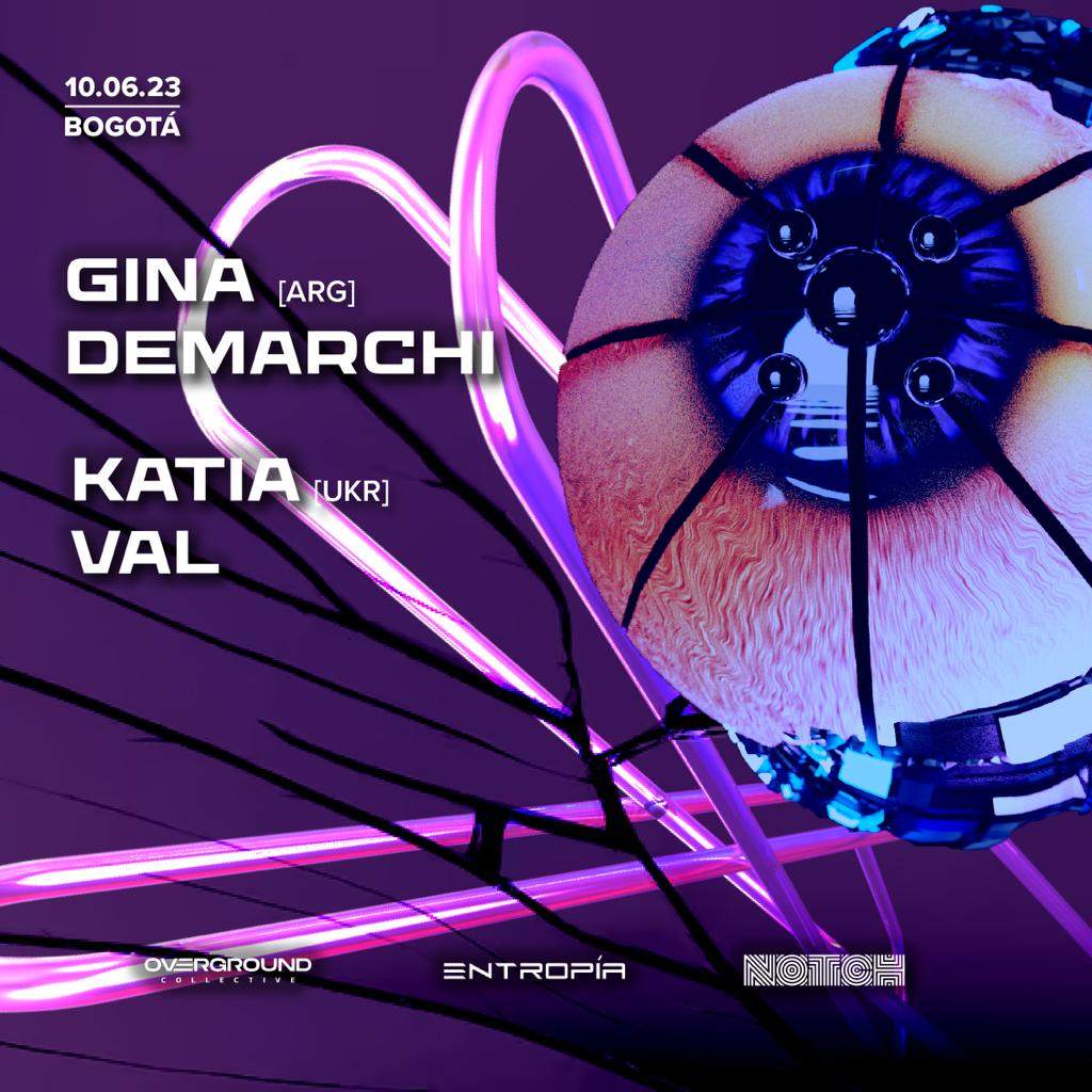 Gina Demarchi & Katia Val at Boro Room, Bogotá