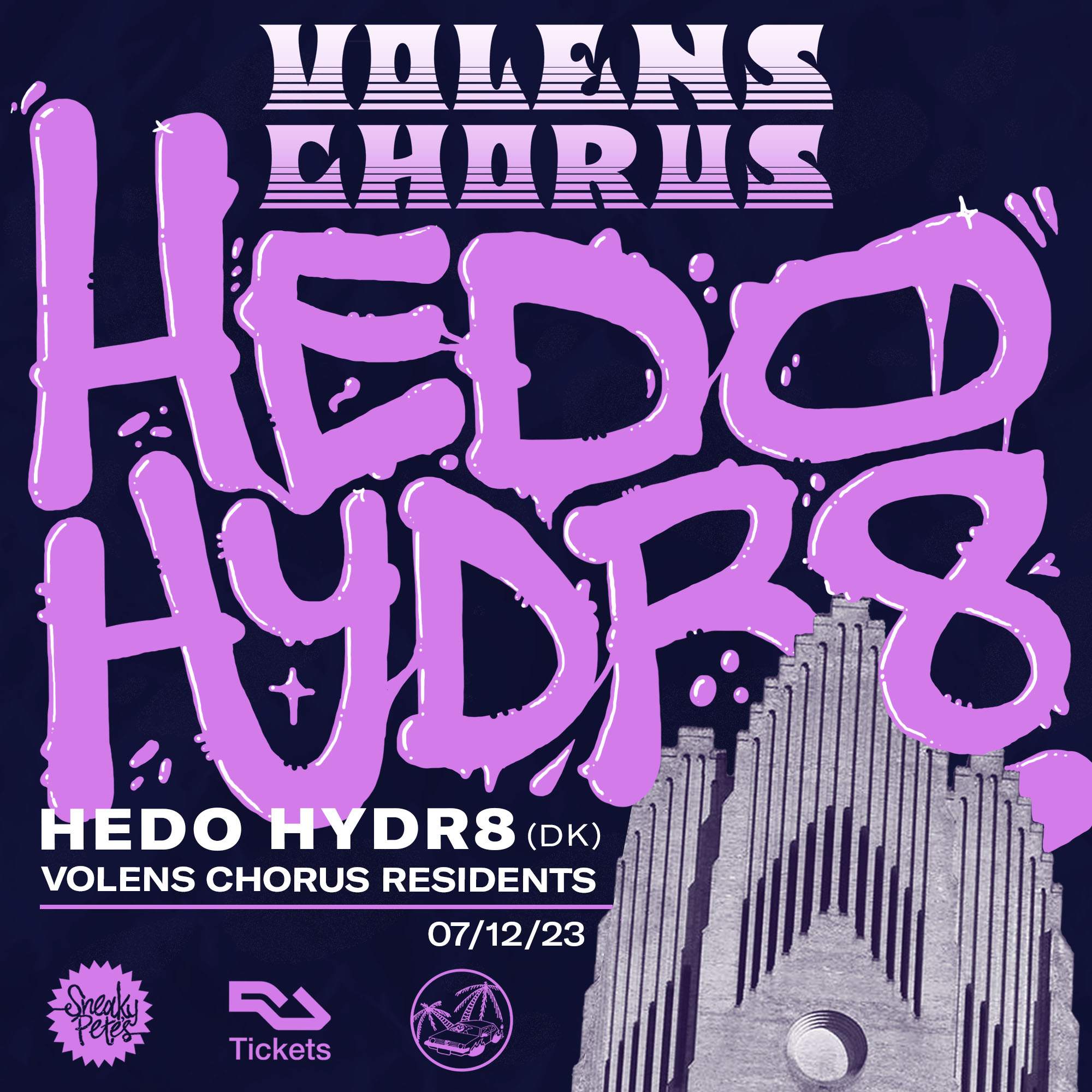 Volens Chorus: HEDO HYDR8 at Sneaky Pete's, Edinburgh