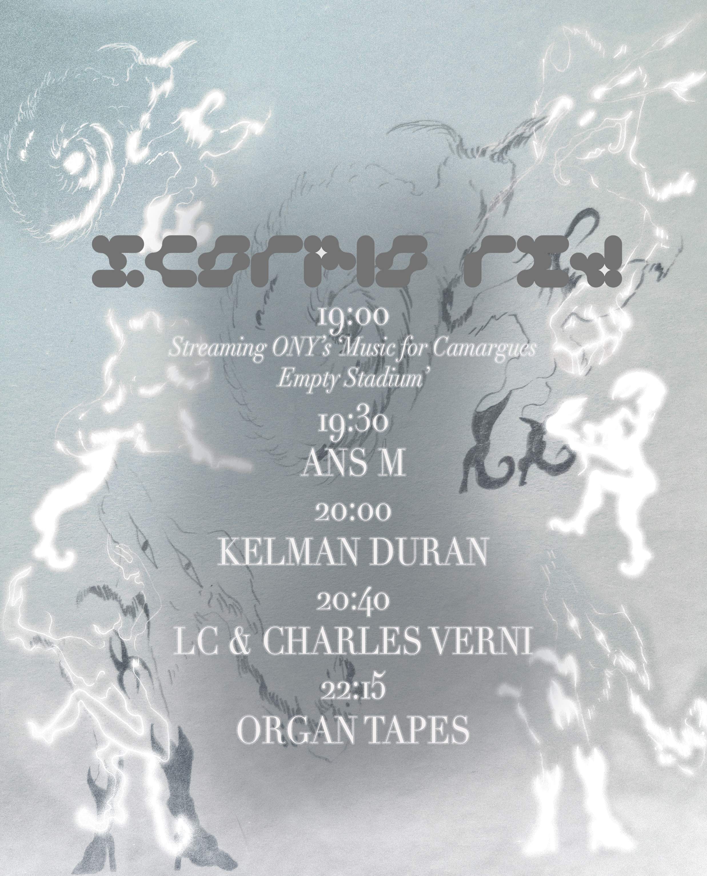 Scorpio Red presents: Organ Tapes, Kelman Duran, Ans M, LC & Charles ...