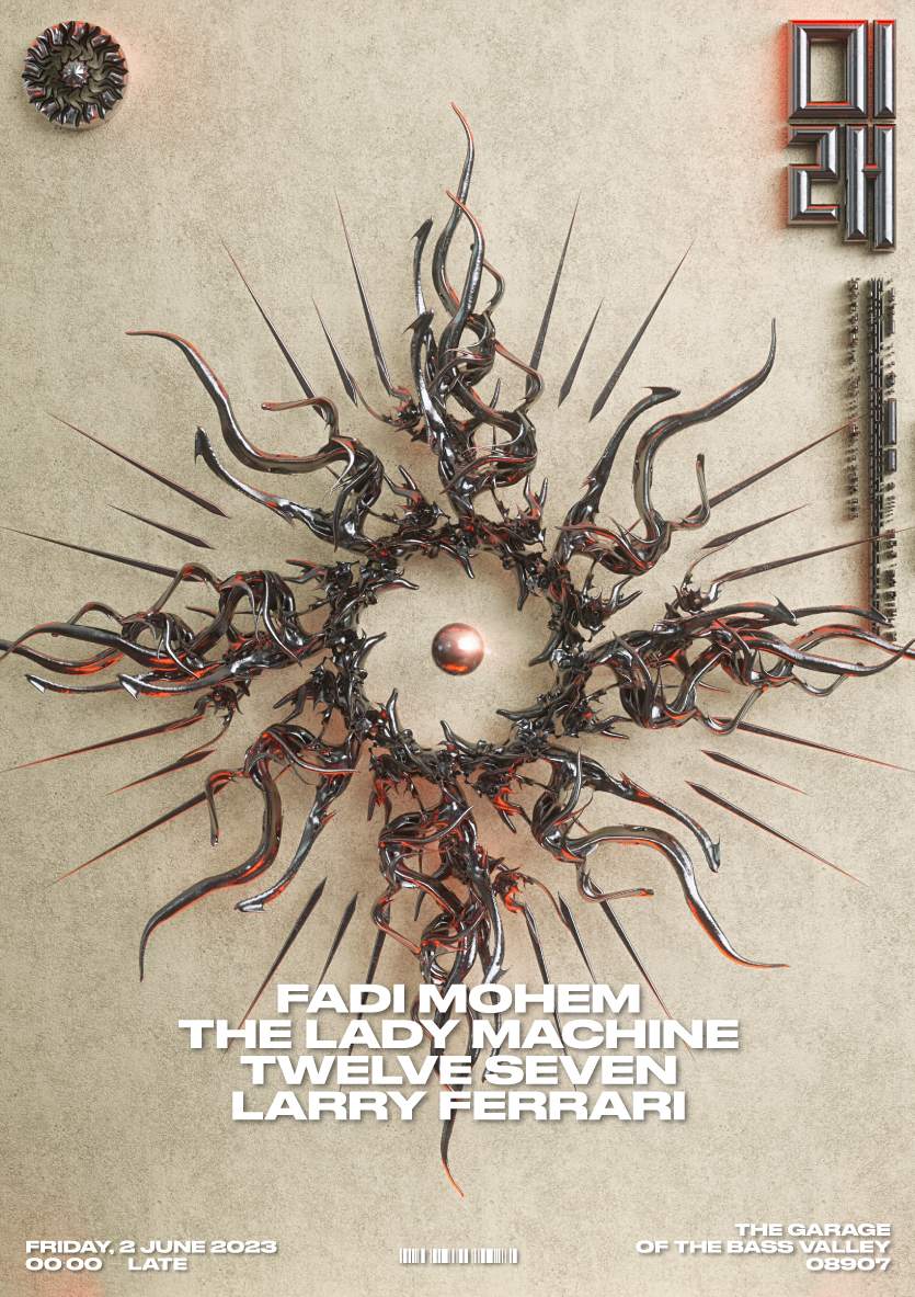01366 w̸ Fadi Mohem & The Lady Machine at DETROIT CLUB, Barcelona