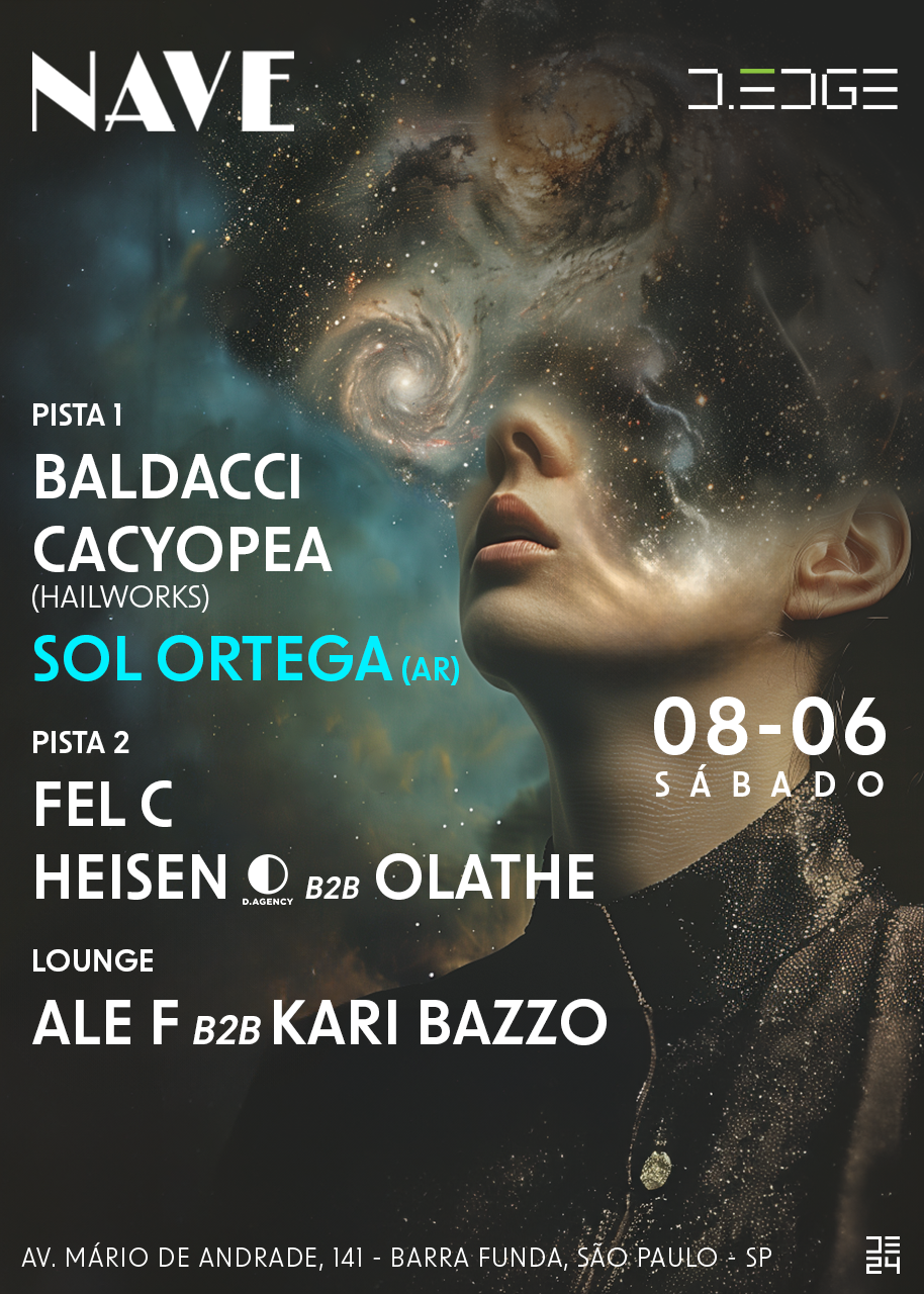 NAVE D-EDGE SP . 08/06 - Sol Ortega at D-EDGE, Sao Paulo