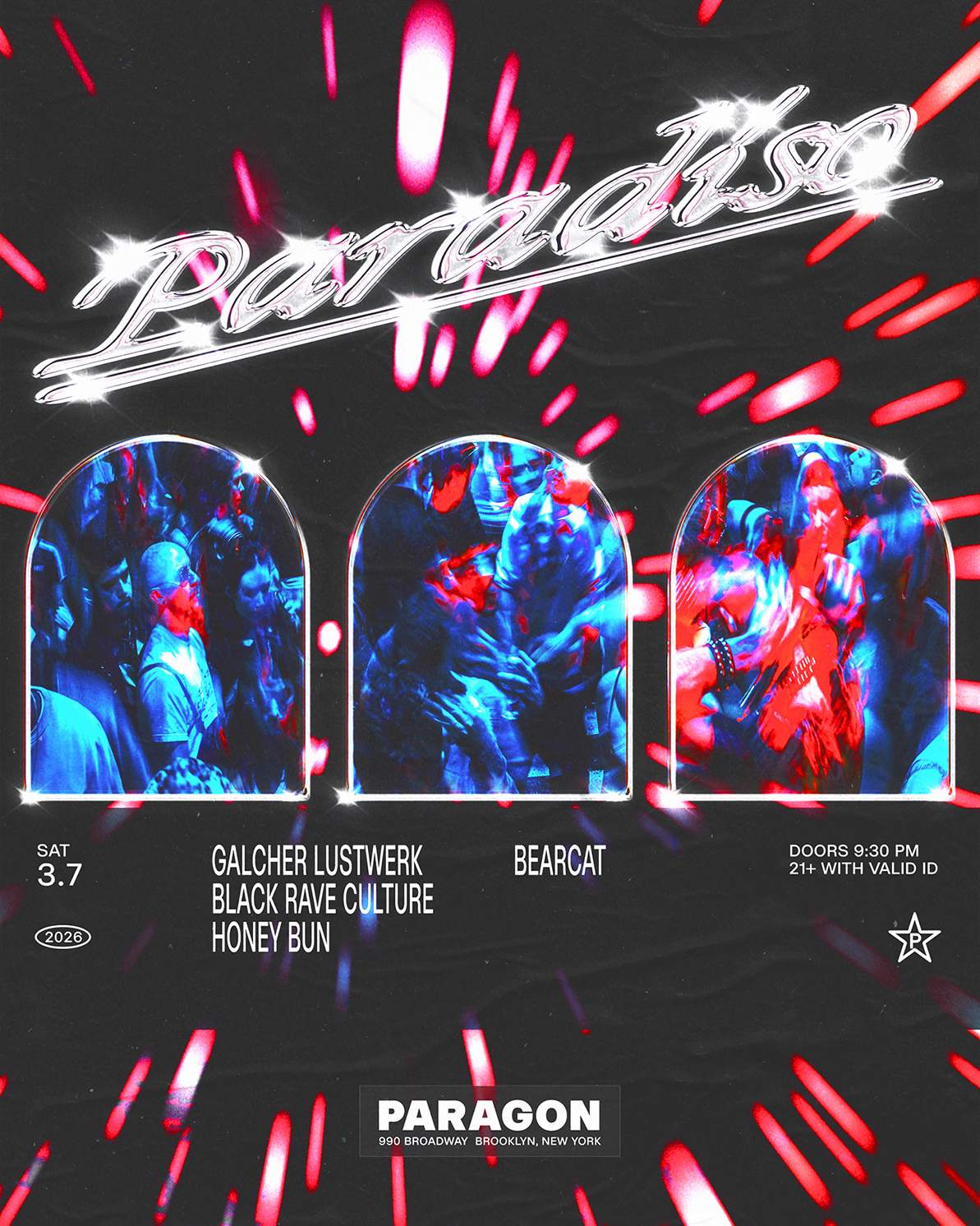 Paradiso: Galcher Lustwerk, Black Rave Culture, Honey Bun + BEARCAT at ...