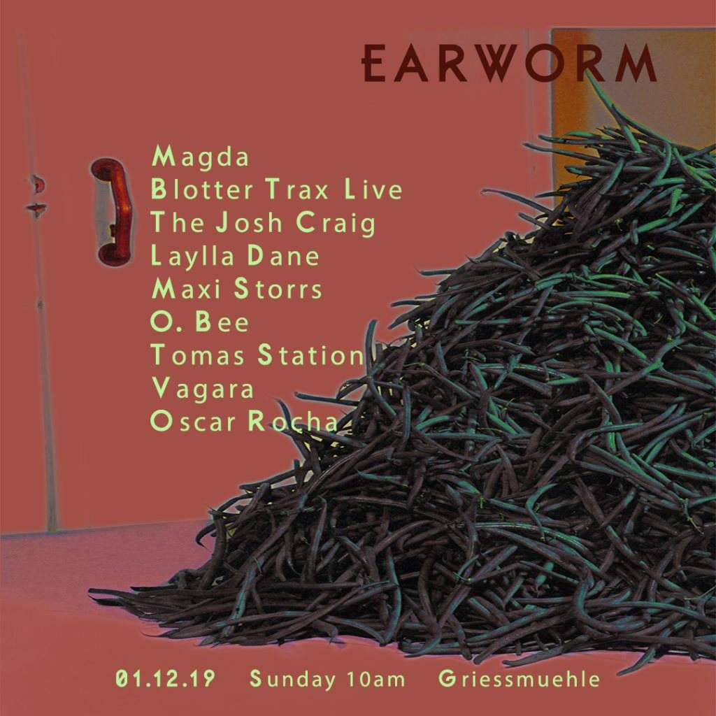 Earworm 001 at Griessmuehle, Berlin