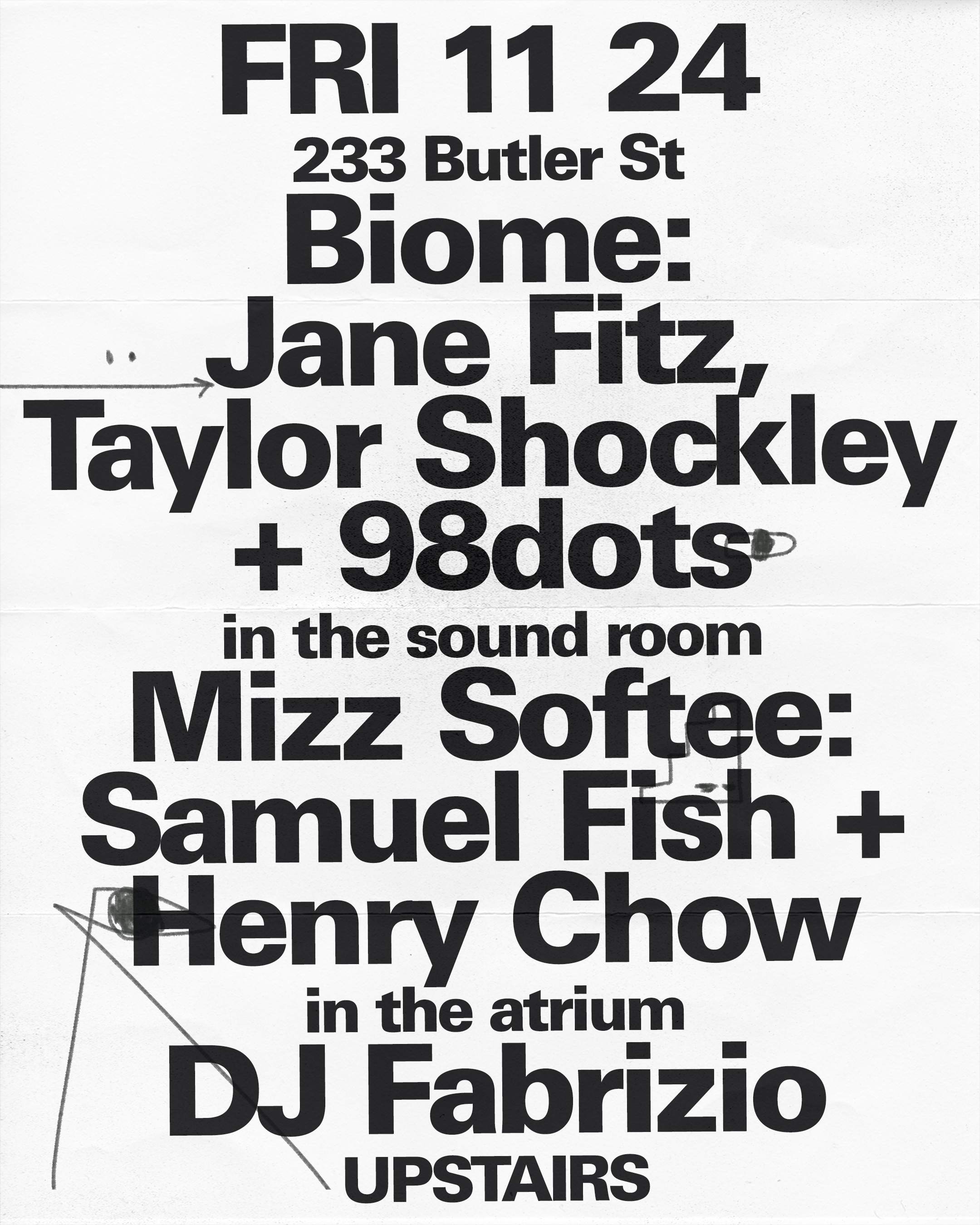 Jane Fitz + Taylor Shockley + 98dots / Mizz Softee: Samuel Fish + Henry ...