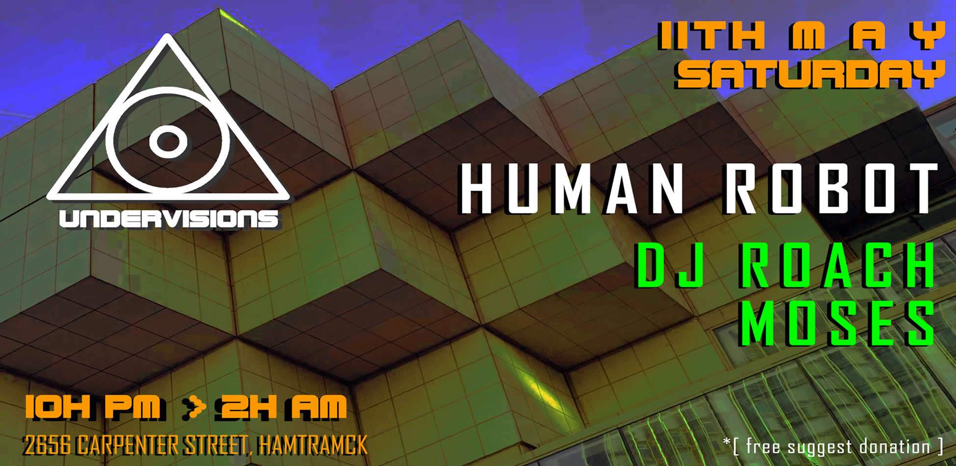 UNDERVISIONS - SPECIAL TECTROIT EDITION [ DJ Roach + MOSES ] bei Trixie ...