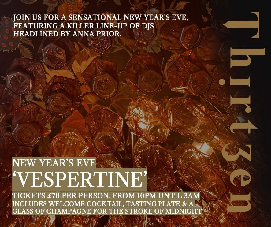 NYE 'Vespertine' in Thirteen at Chateau Denmark at Thirteen at Chateau ...