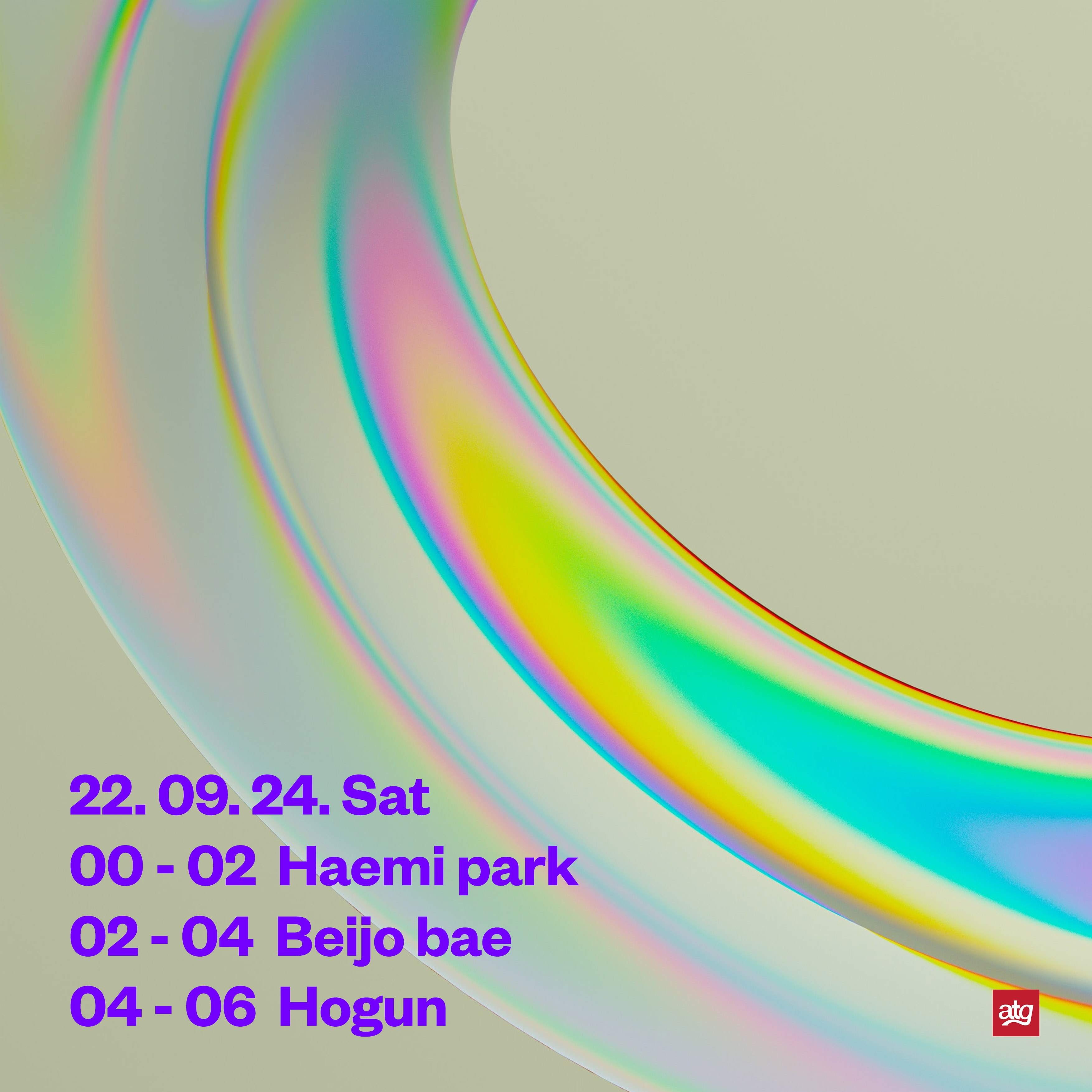 Haemi park, Beijo bae, HOGUN at Atdge Seoul, Seoul