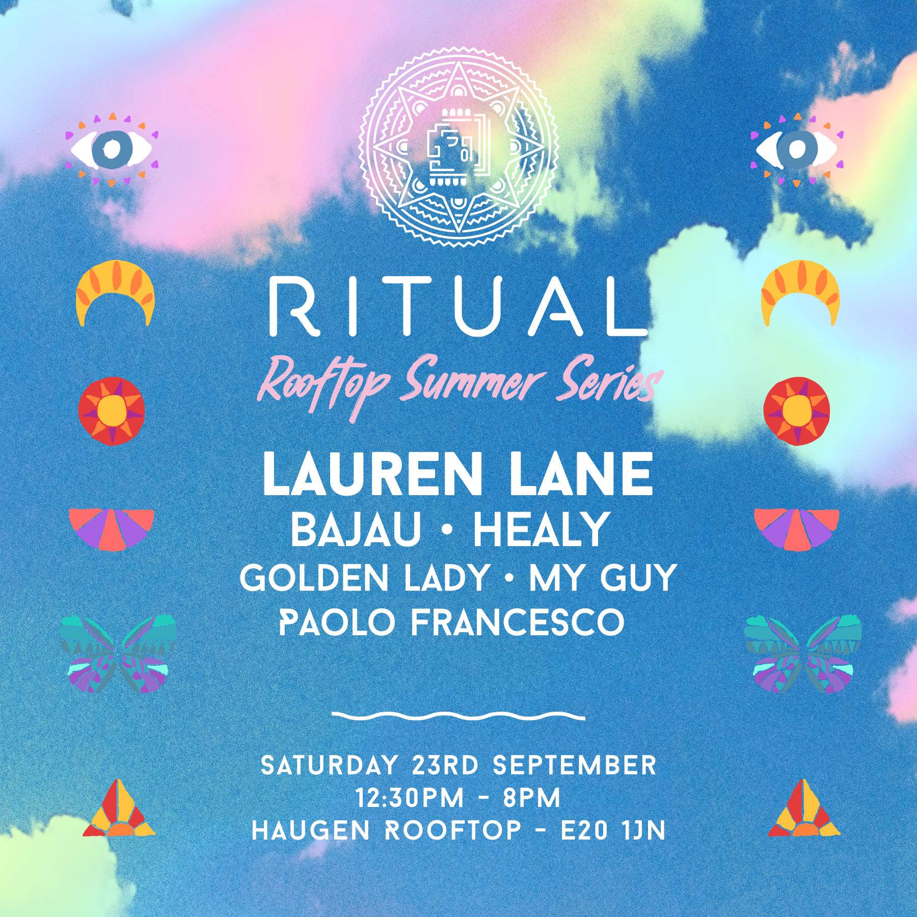Ritual - Summer rooftop series with Lauren Lane at Haugen Rooftop, London