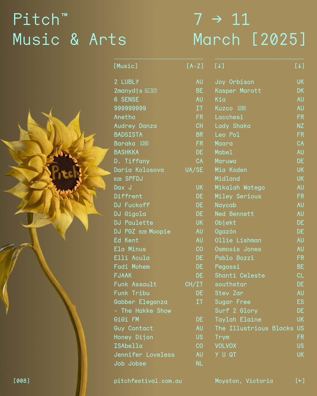 Pitch Music & Arts - 2025 at Moyston, Melbourne