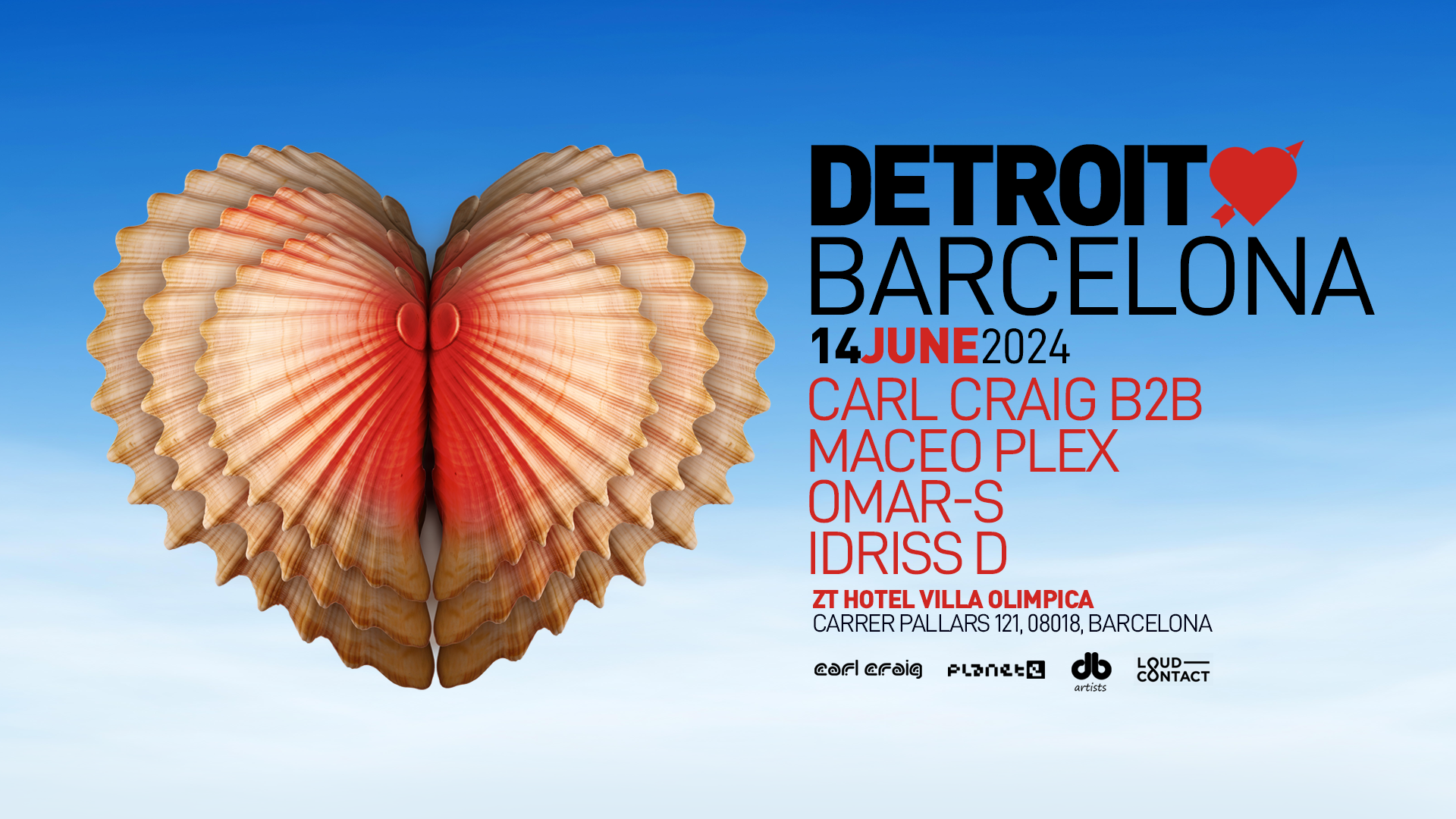 Detroit Love w/ Maceo Plex,Omar S, Carl Craig, Idriss D at ZT Hotel ...