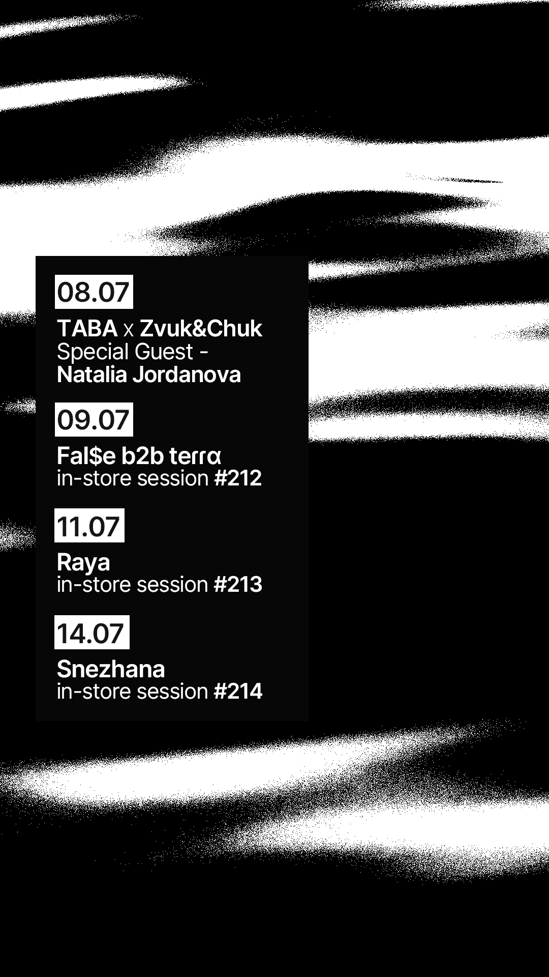 Fal$e b2b Եҽɾɾα - in-store session #212 at Taba Record Store, Sofia