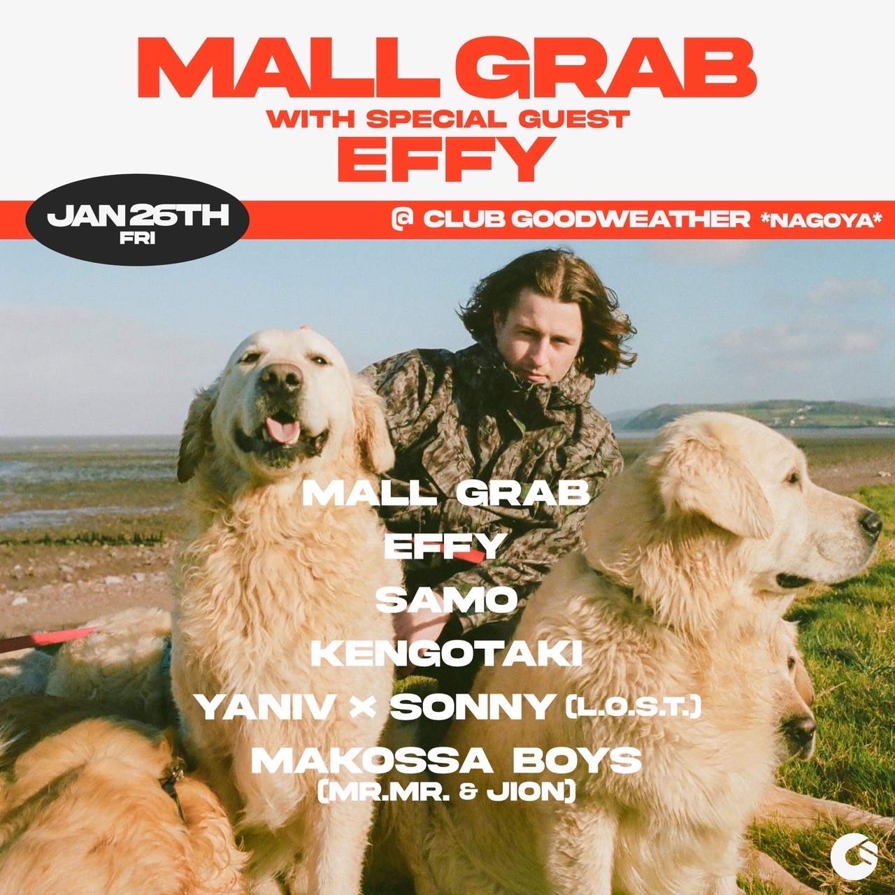 Mall Grab with special gurst Effy JAPAN TOUR 2024 at club GOODWEATHER ...