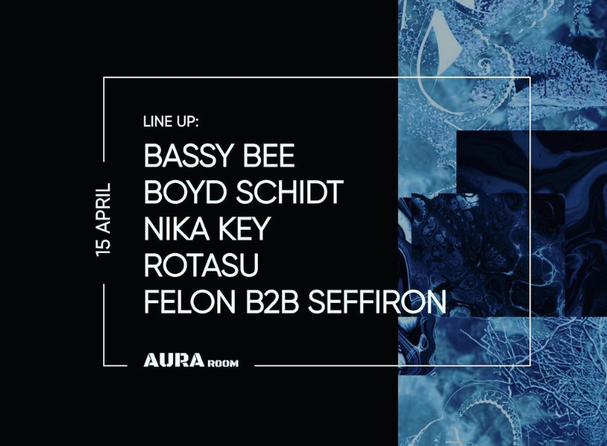 Aura: Boyd Schidt / Nika Key / ROTASU / BASSY BEE at TBA - GORI, Georgia