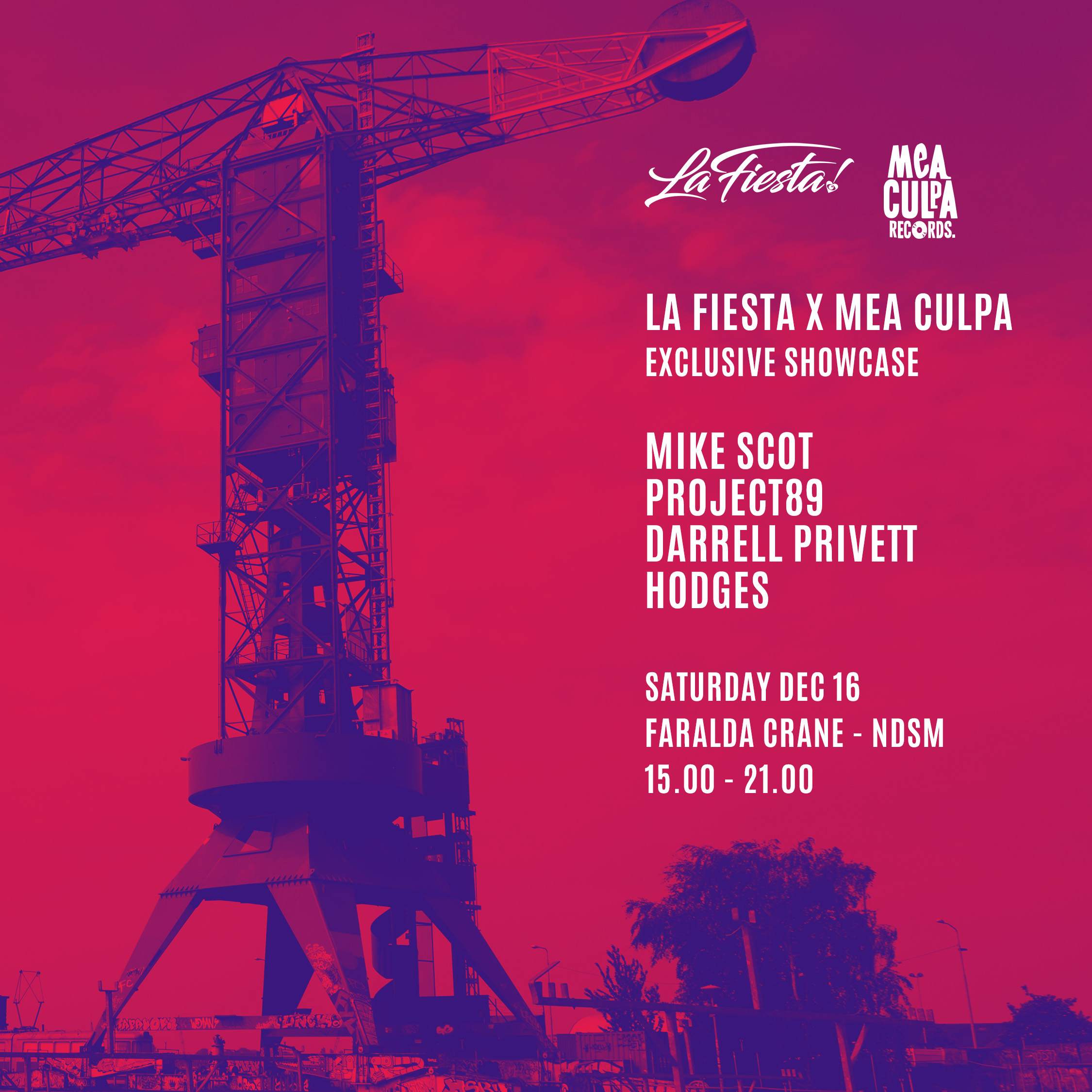 La Fiesta x Mea Culpa at Crane Hotel Faralda, Amsterdam