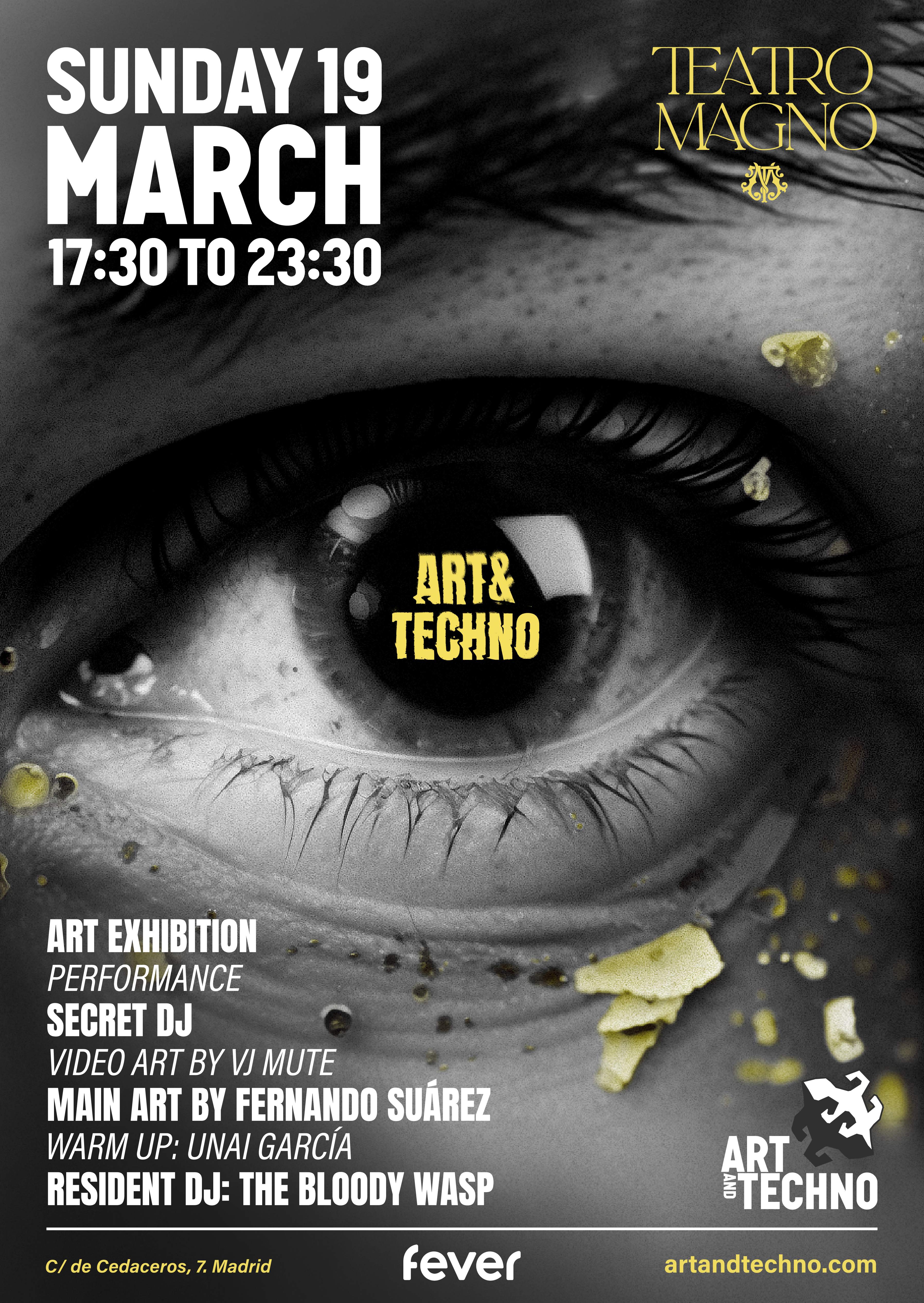 Art&Techno: SECRET DJ at Club Magno, Madrid