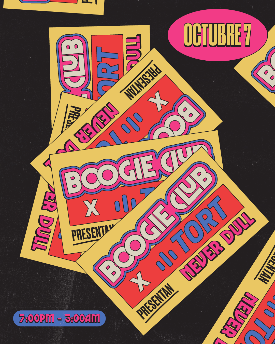 Boogie Club x TORT presentan: Never Dull at Biergarten Mercado Roma ...
