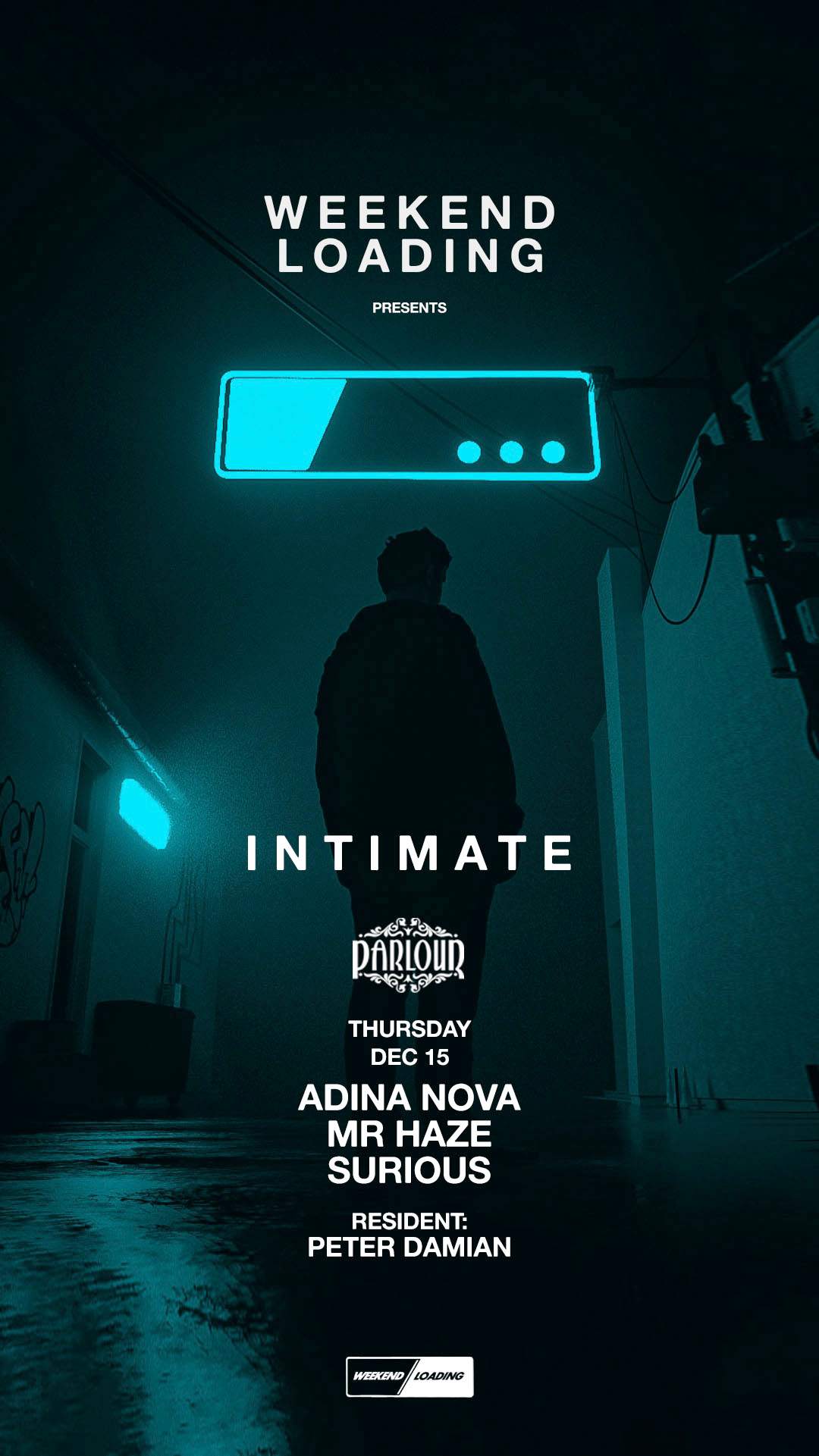 Weekend Loading presents: INTIMATE: Thursday December 15th at Parlour ...