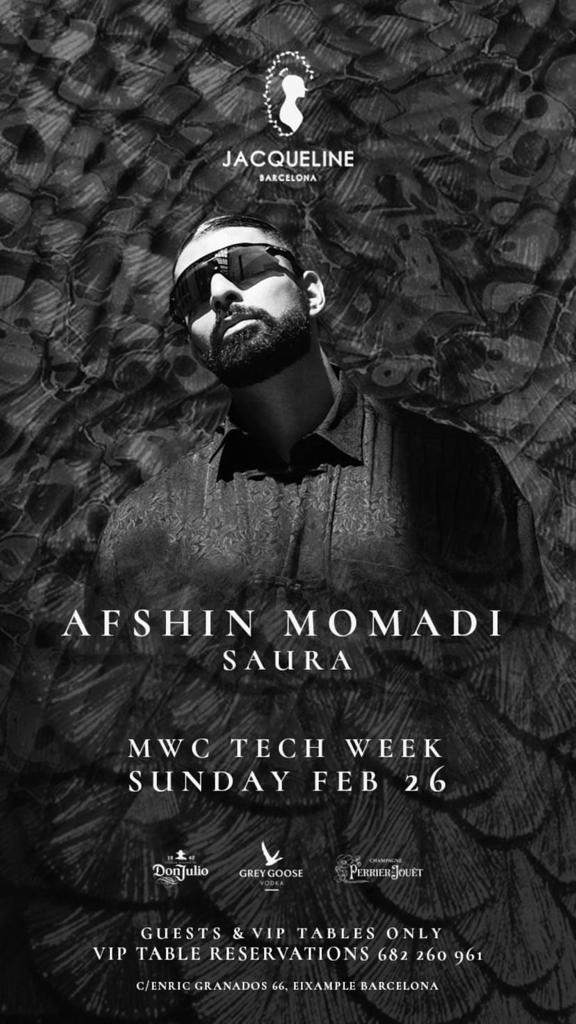 Afshin Momadi bei Jacqueline Barcelona, Barcelona