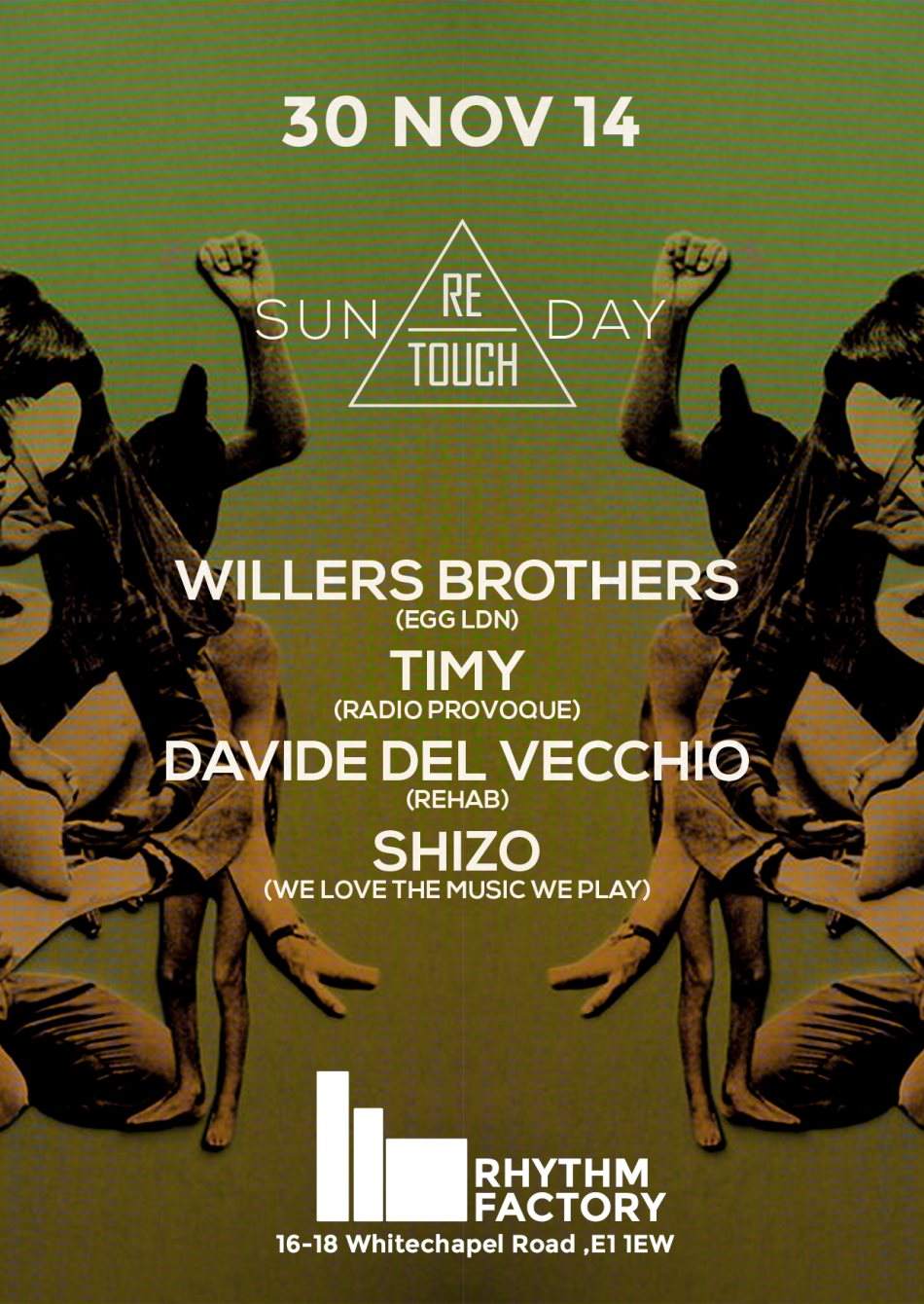 Retouch Sunday Fun with Willers Brothers, Timy, Davide del Vecchio ...