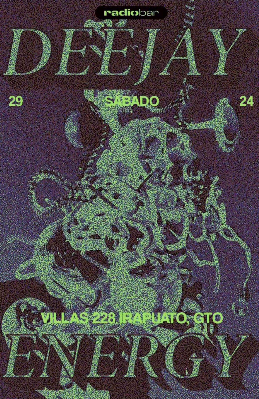 Deejay Energy at Radiobar, Guanajuato