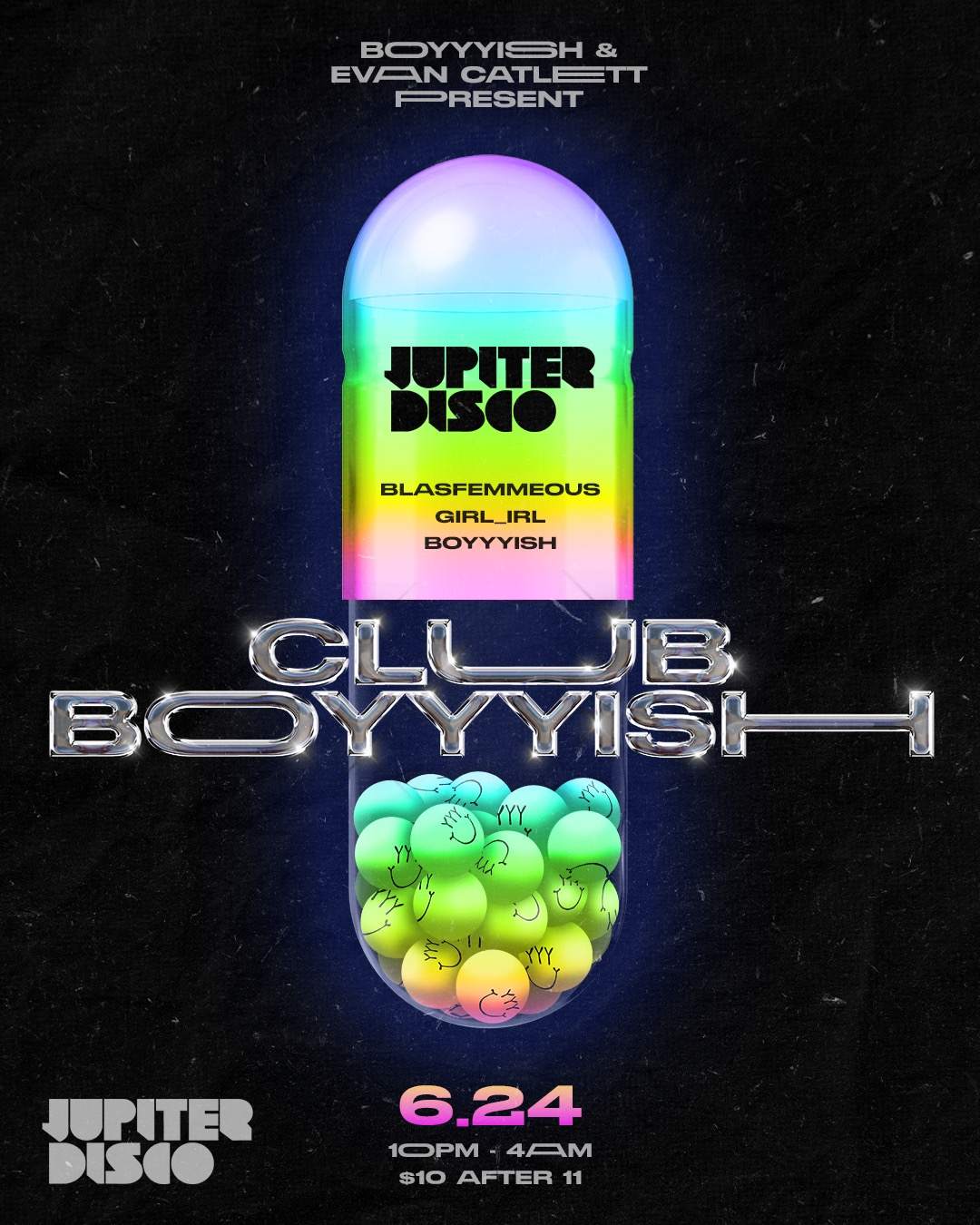 club boyyyish PRIDE at Jupiter Disco, New York City