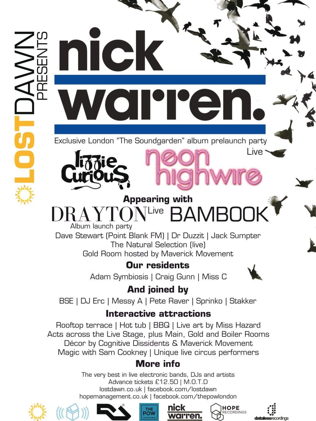 Lost Dawn and Nick Warren presents The Soundgarden a The Prince of ...