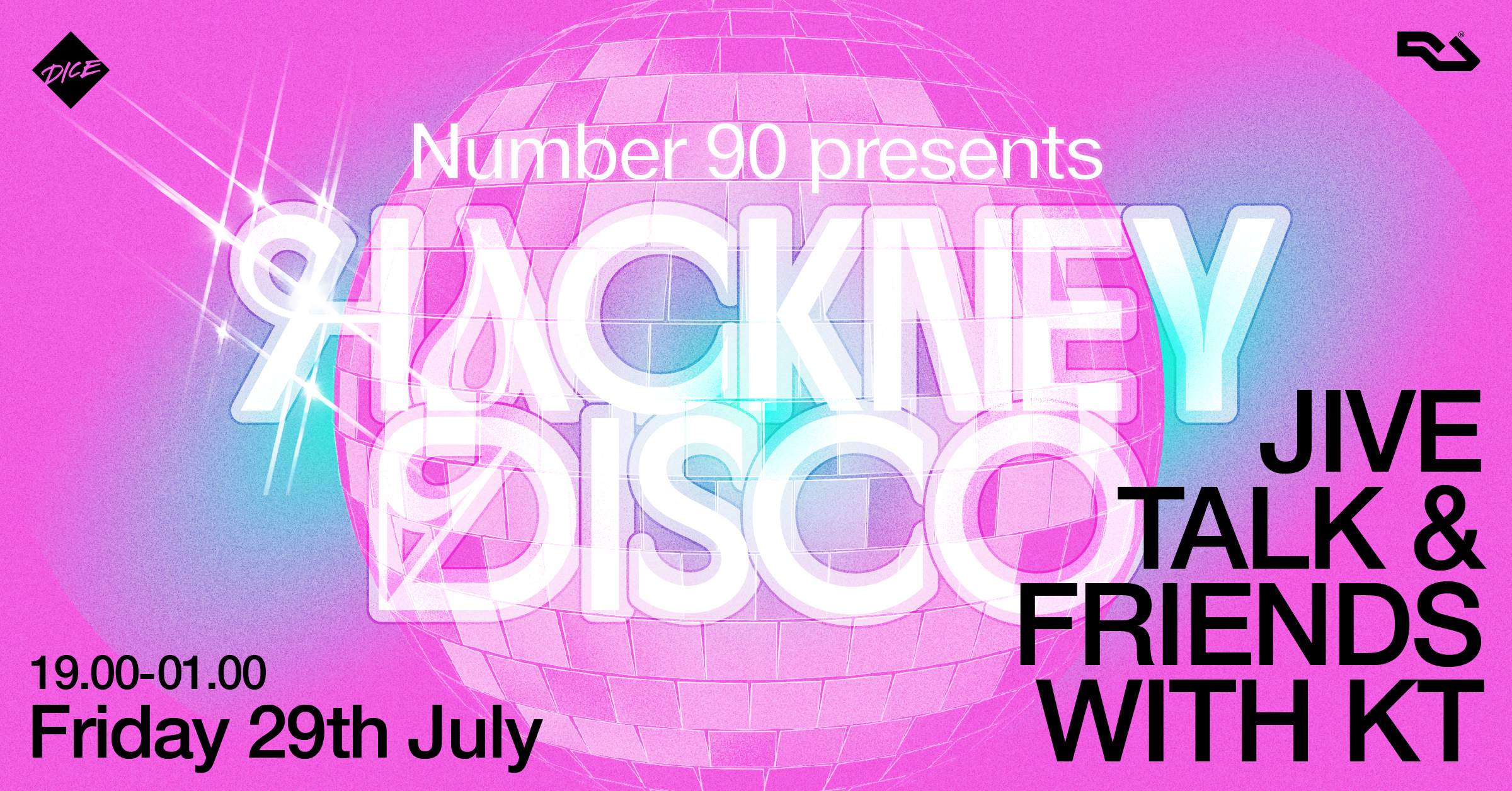 Number 90 presents: Jive Talk & Friends with KT bei NUMBER 90 LONDON ...