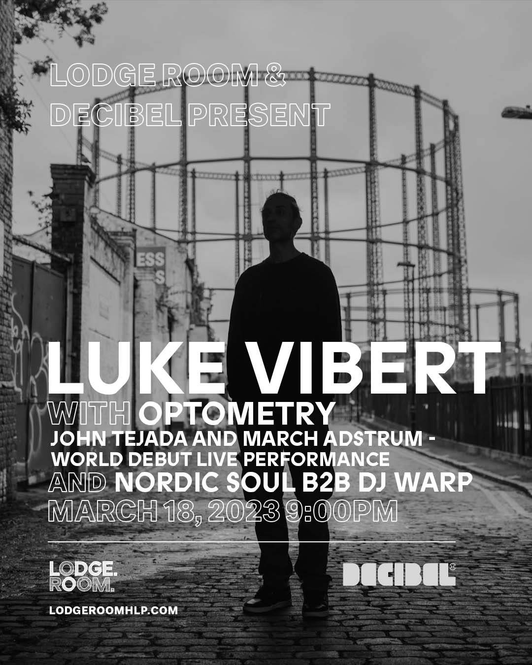 Luke Vibert aka Wagon Christ (UK) & OPTOMETRY (John Tejada & March ...