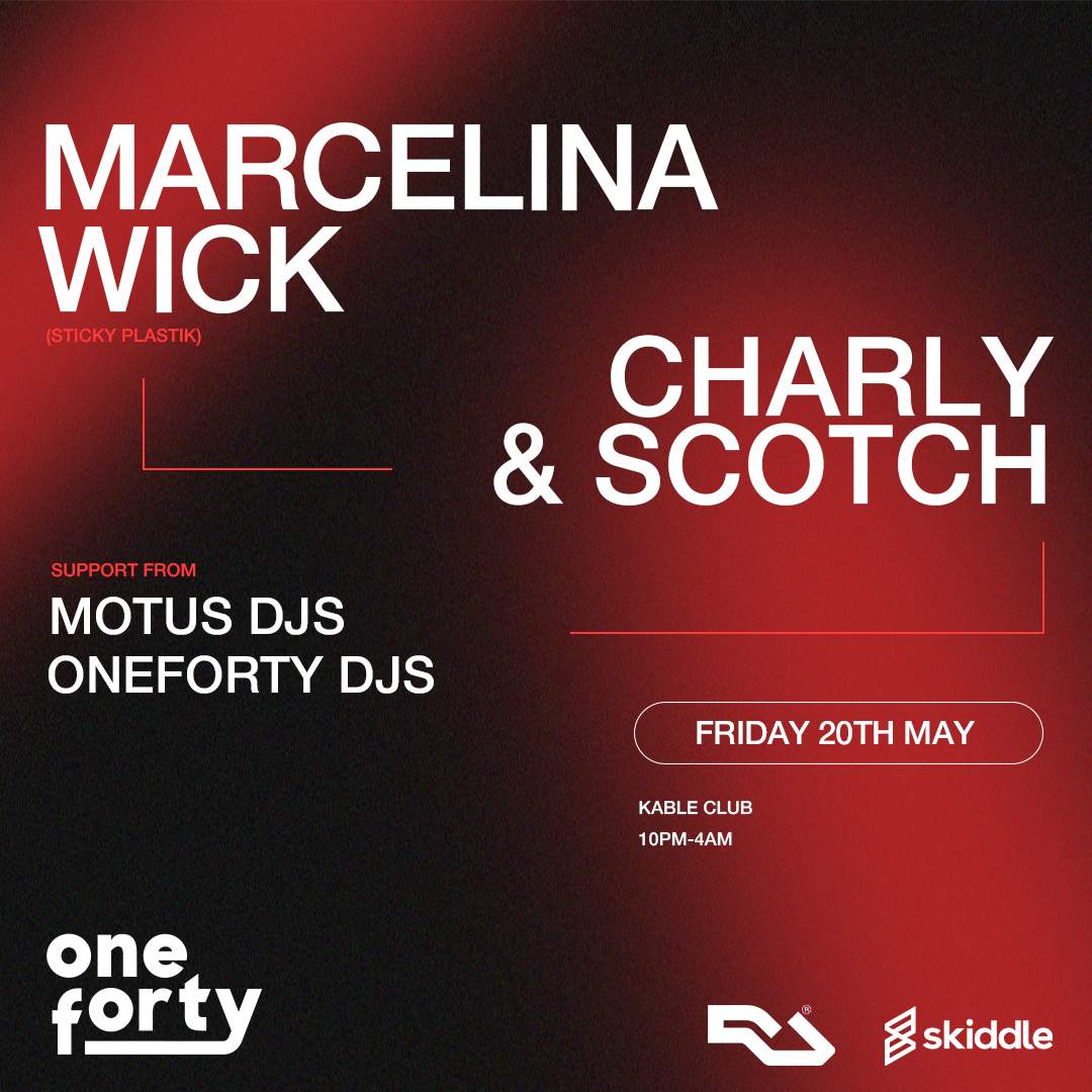 Oneforty presents Marcelina Wick and Charly & Scotch at Kable Club ...