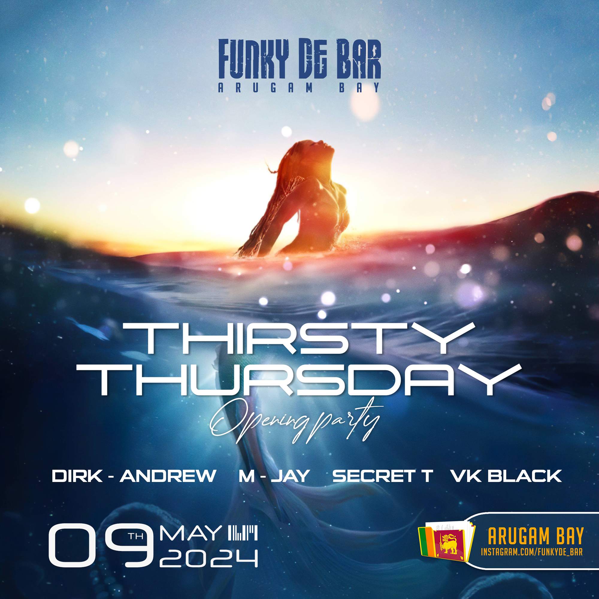 Grand Opening Party at TBA - Funky de Bar Arugam Bay, Sri Lanka