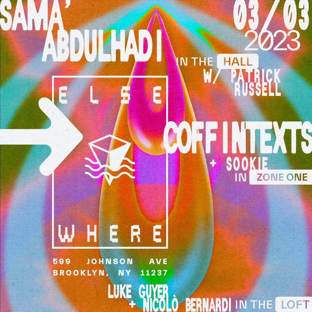 Sama' Abdulhadi, Patrick Russell, Coffintexts, Sookie, Luke Guyer ...
