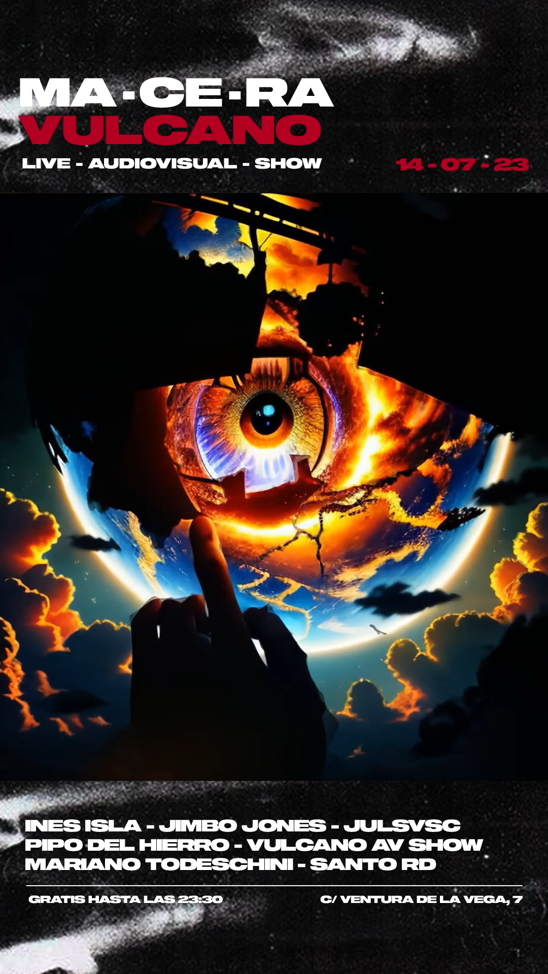 VULCANO AV show - MACERA CLUB at Macera Club, Madrid
