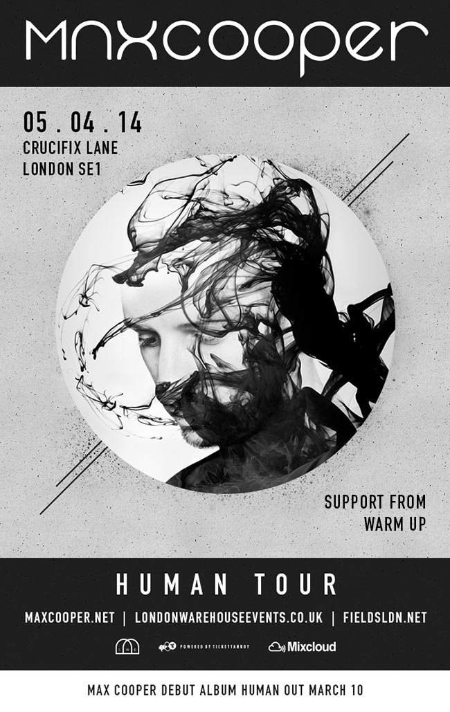 Max Cooper Human Album Launch at Crucifix Lane, London