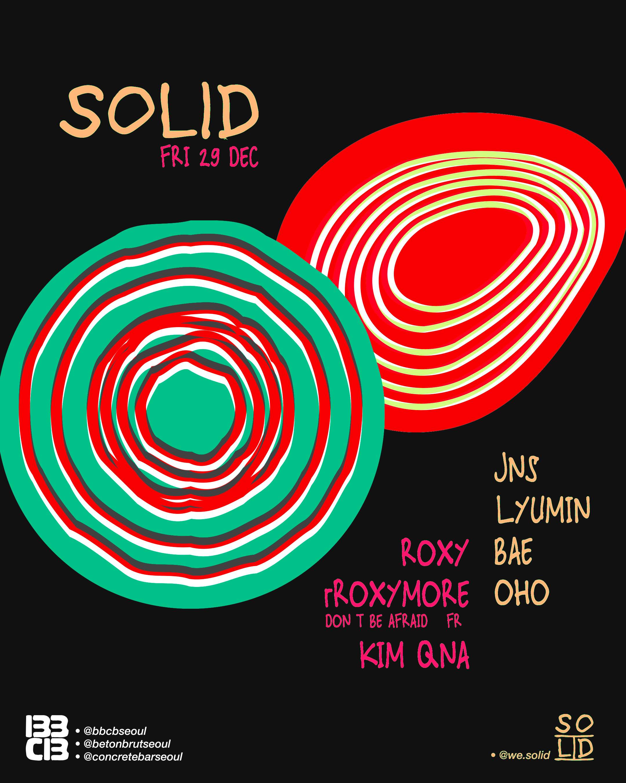 BBCB: FRI 29 DEC - *SOLID with rROXYmore (DON'T BE AFRAID - FR)* at ...