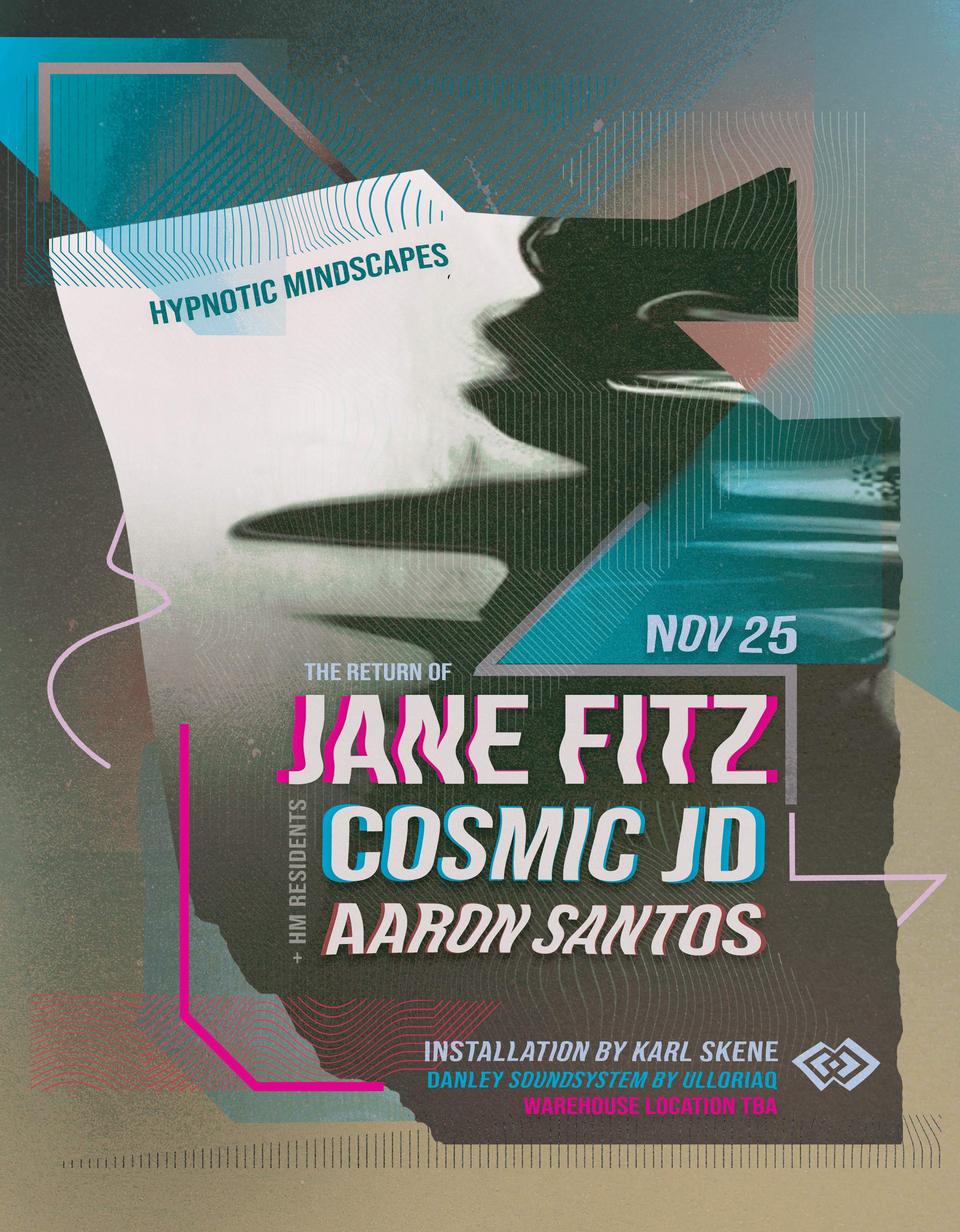 Hypnotic Mindscapes: Jane Fitz, Cosmic JD, Aaron Santos at Mooi Space ...