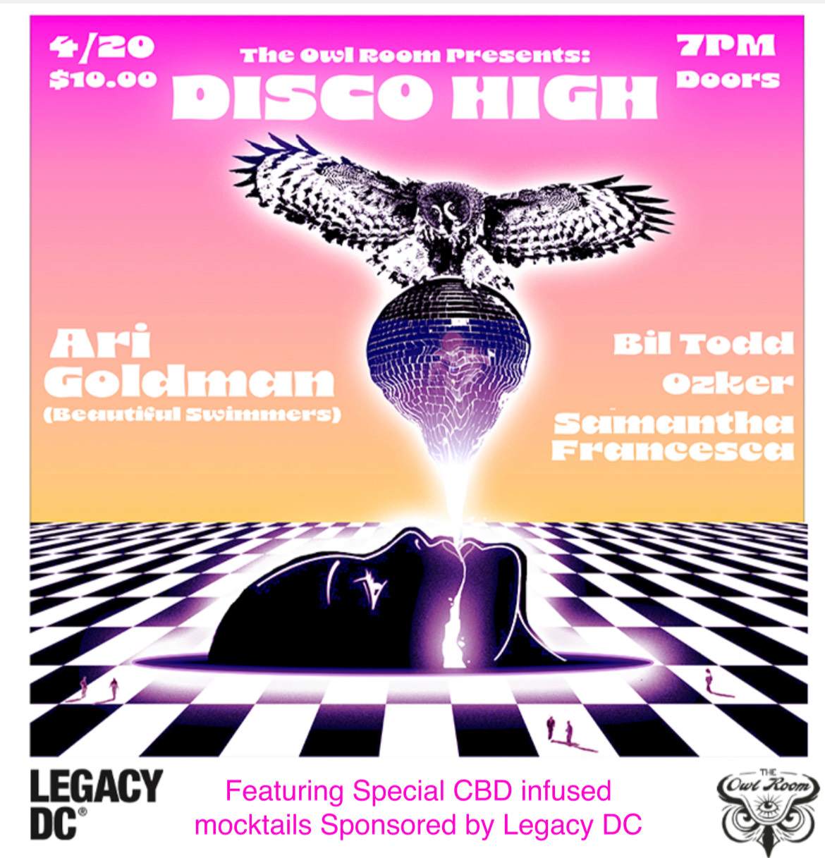 Disco High at The Owl Room, Washington DC