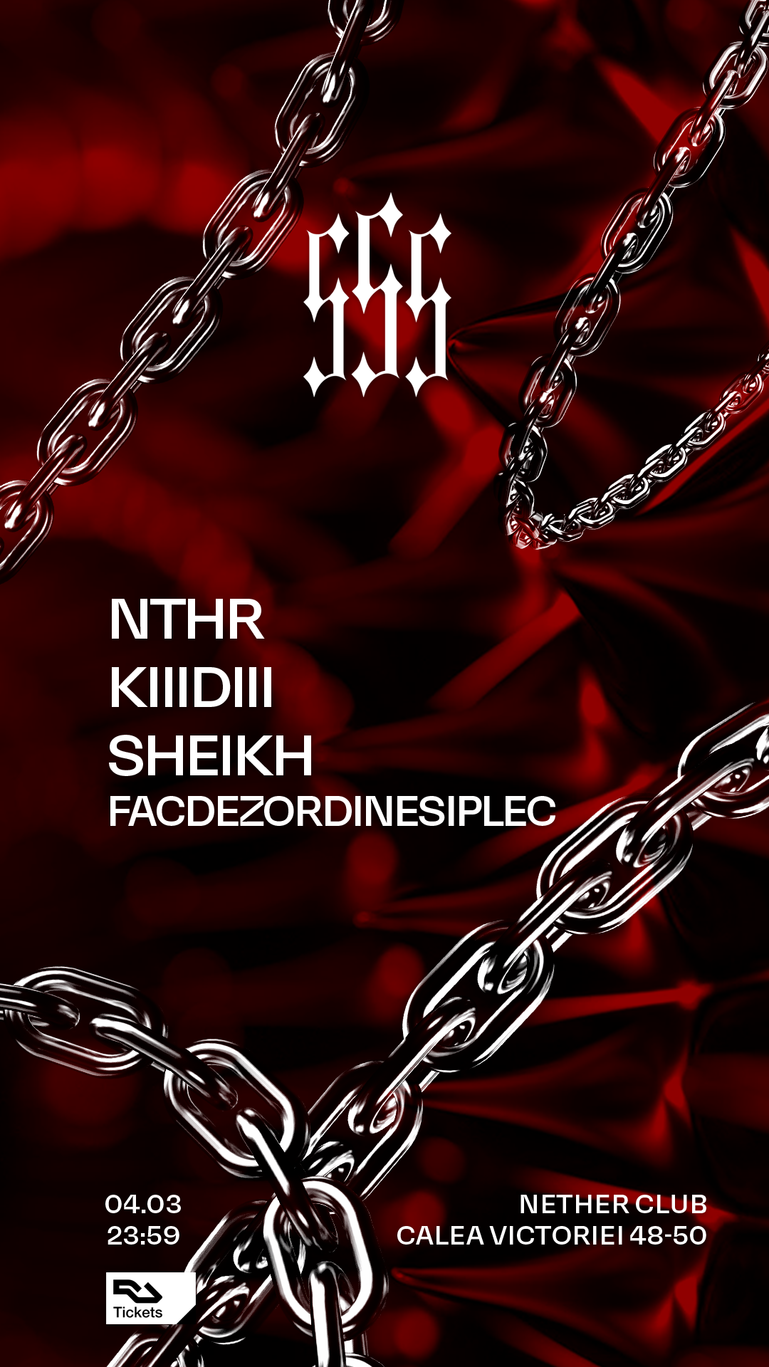 SSS FLASH RAVE bei Nether Club, Bucharest