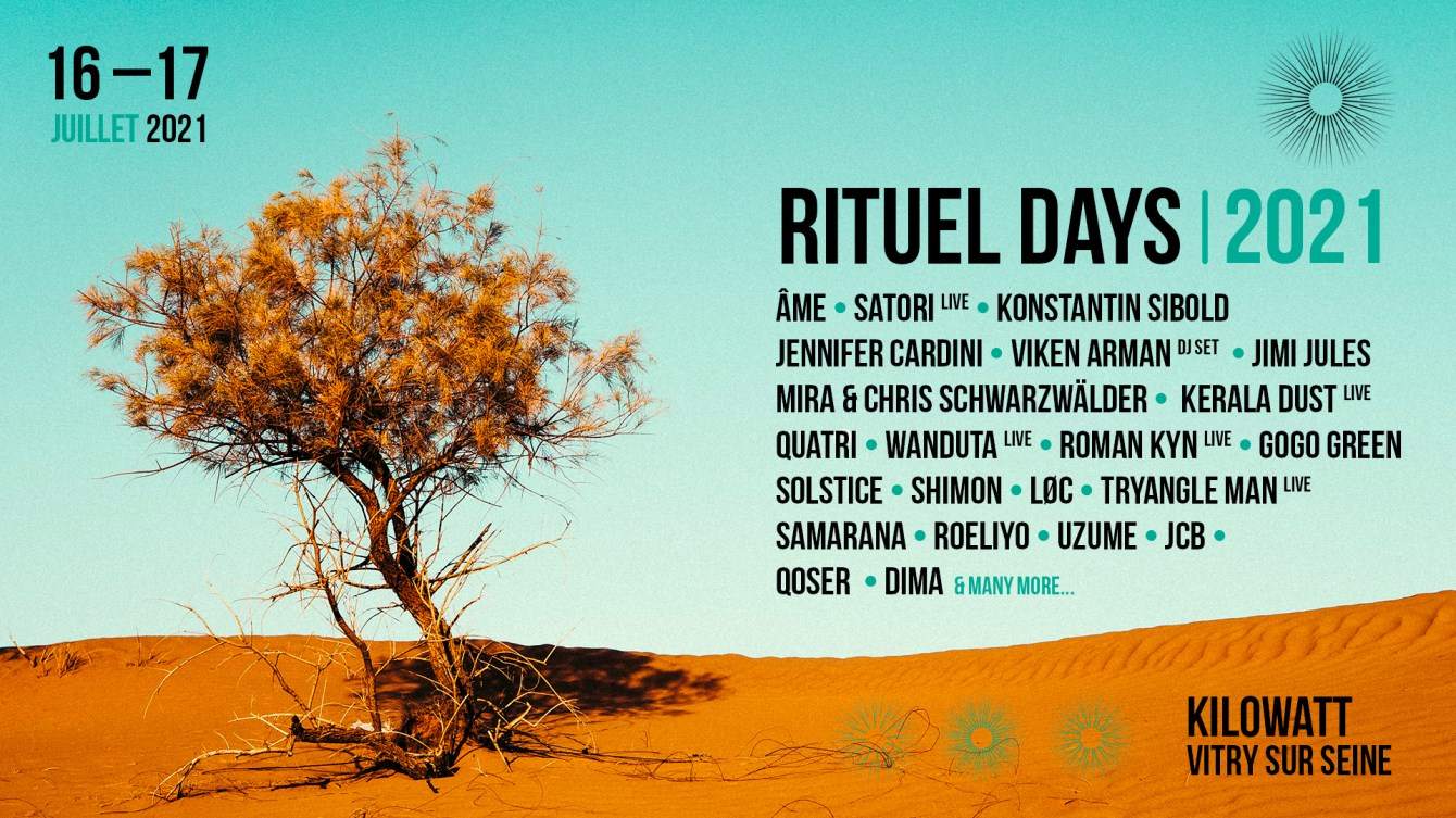 Rituel Days: Ame, Satori, Viken Arman, Jennifer Cardini, Mira ...