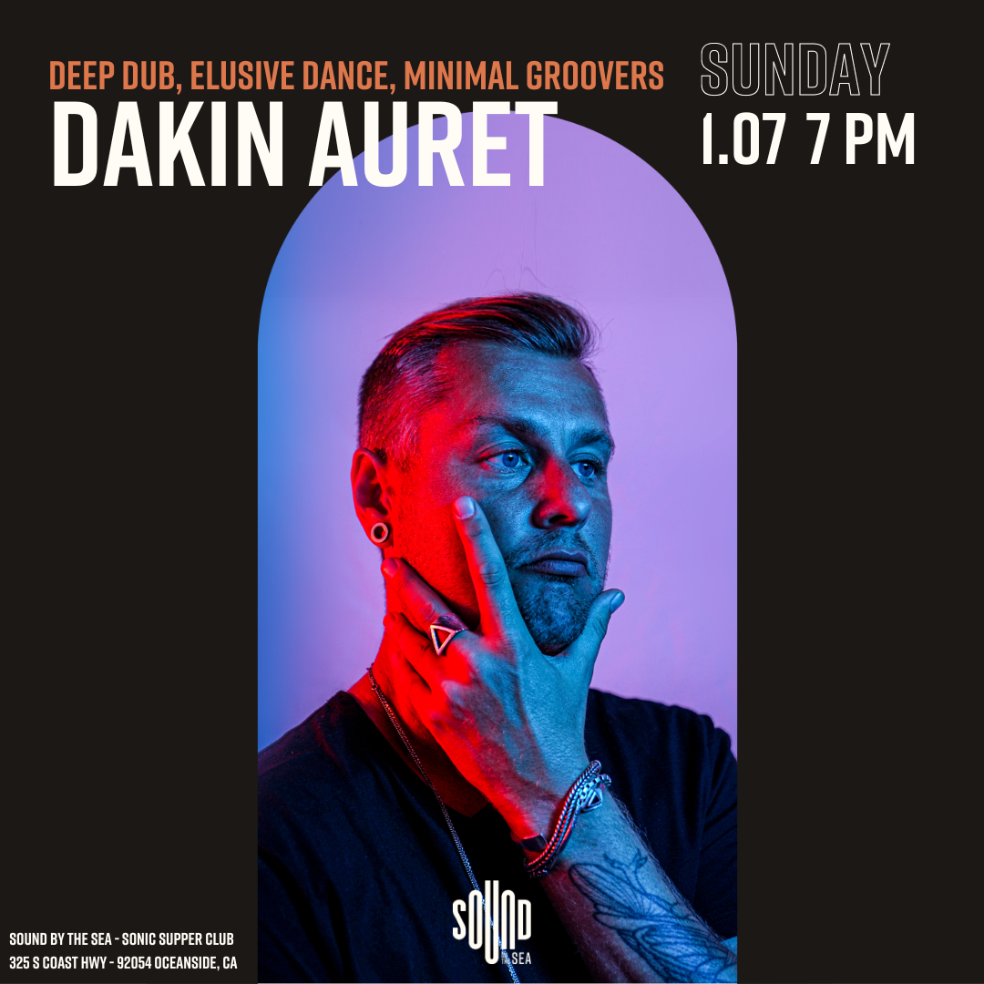 Dakin Auret at Sound by the Sea, California