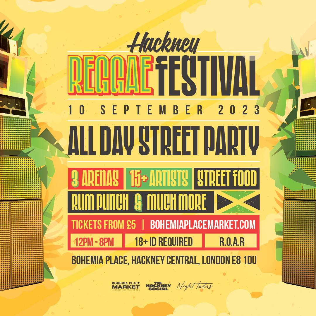 Hackney Reggae Festival 2023 at The Hackney Social, London