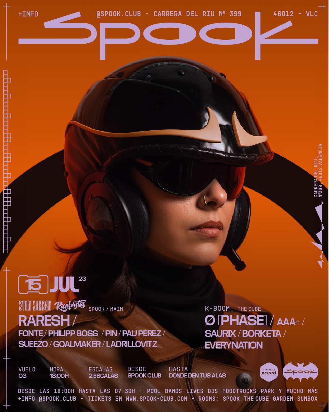 Oven Garden Ricardistas (Raresh) + KBoom (Ø [Phase]) at Spook Club ...