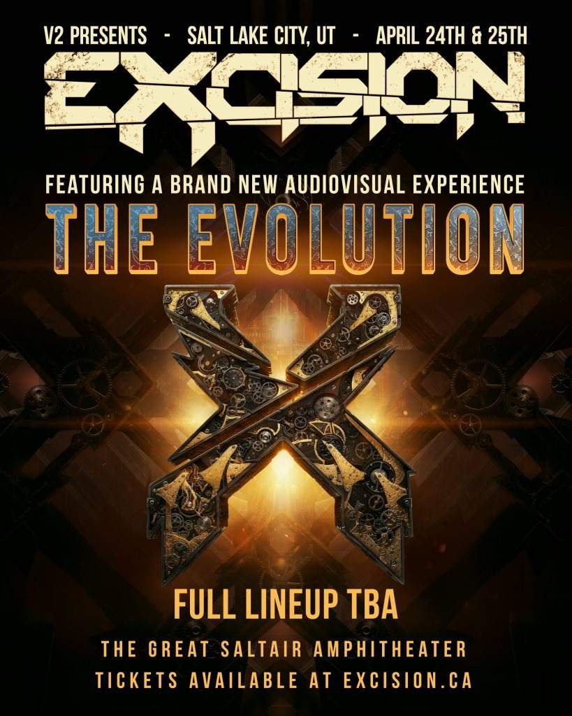 Excision - The Evolution - Salt Lake City at The Saltair, Utah