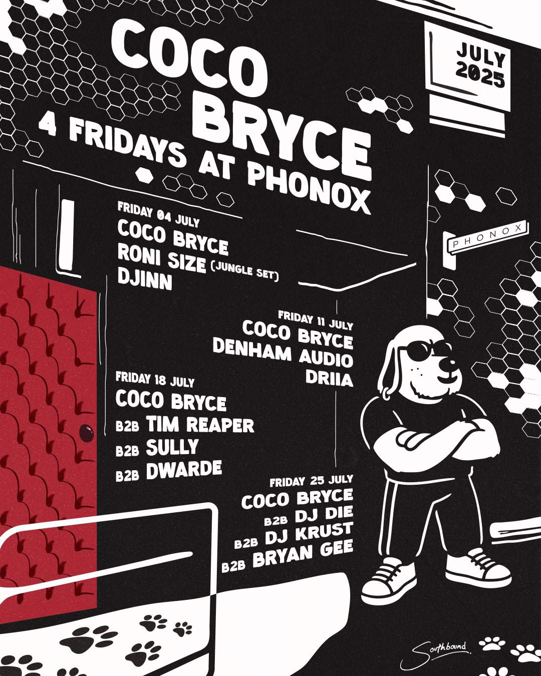 Coco Bryce Curates: 4 Fridays in July at Phonox, London