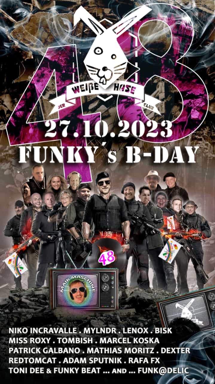 Funk@Delic / #48 Birthday at Der Weiße Hase, Berlin