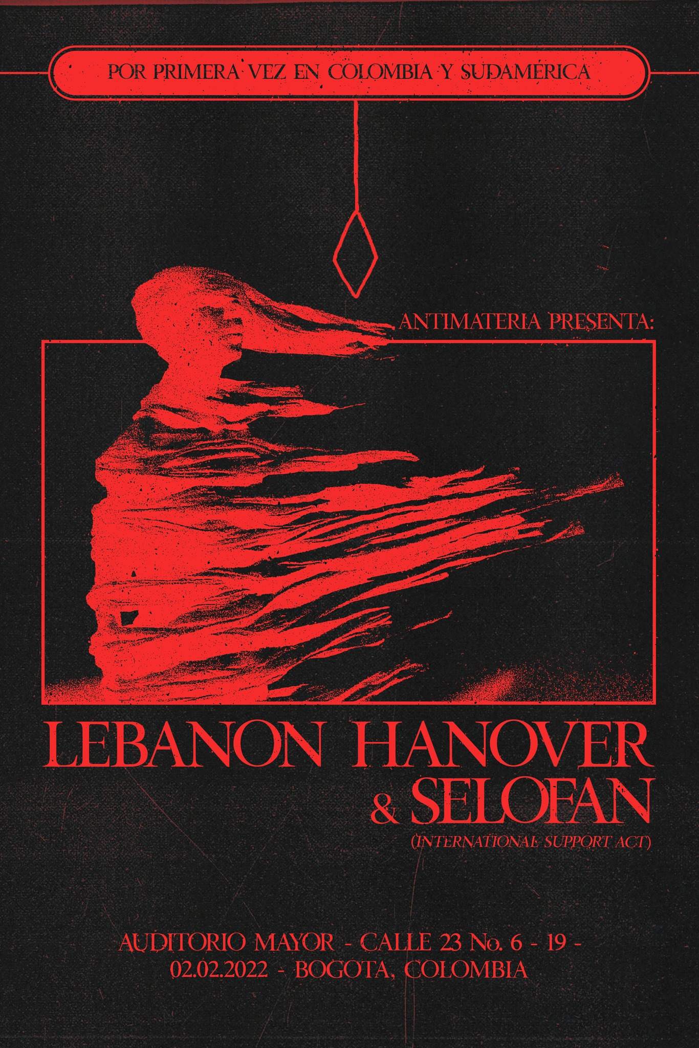 Lebanon Hanover & Selofan en Vivo at Teatro Mayor, Bogotá