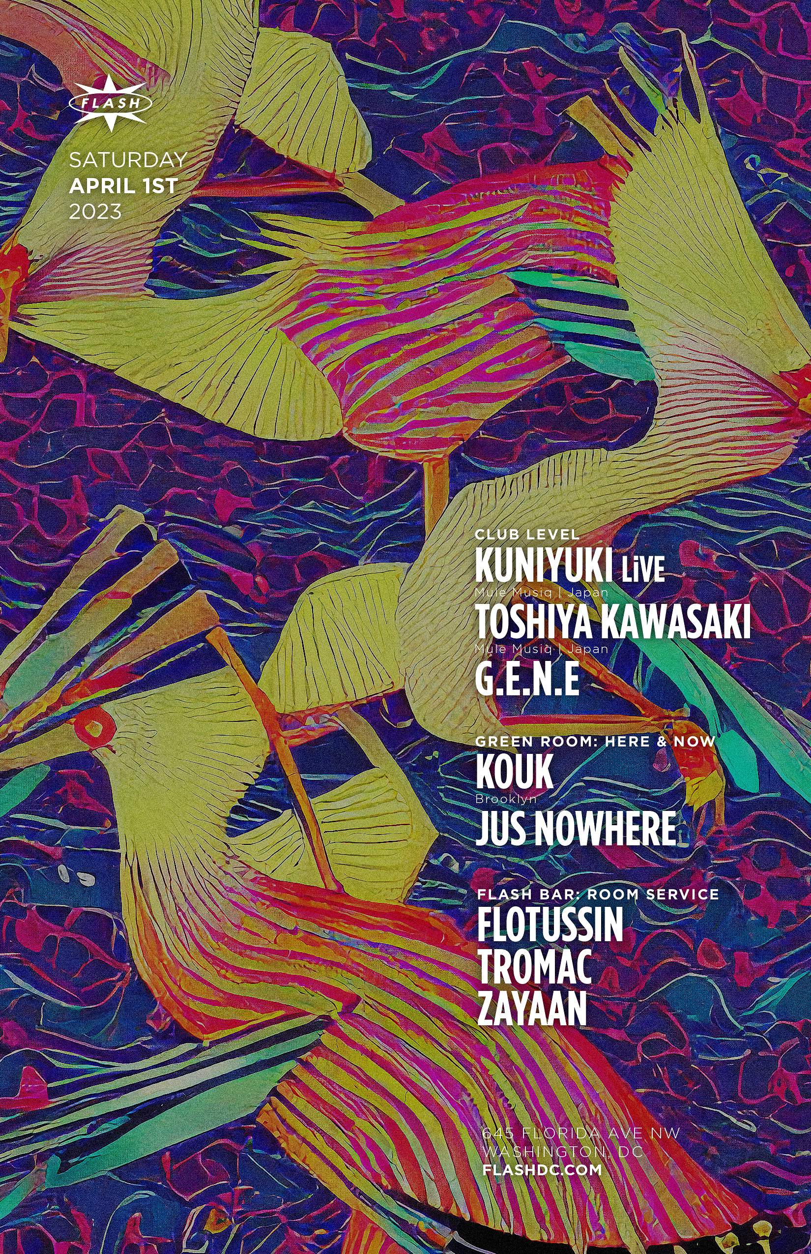 Mule Musiq: Kuniyuki LiVE - Toshiya Kawasaki at Flash, Washington DC