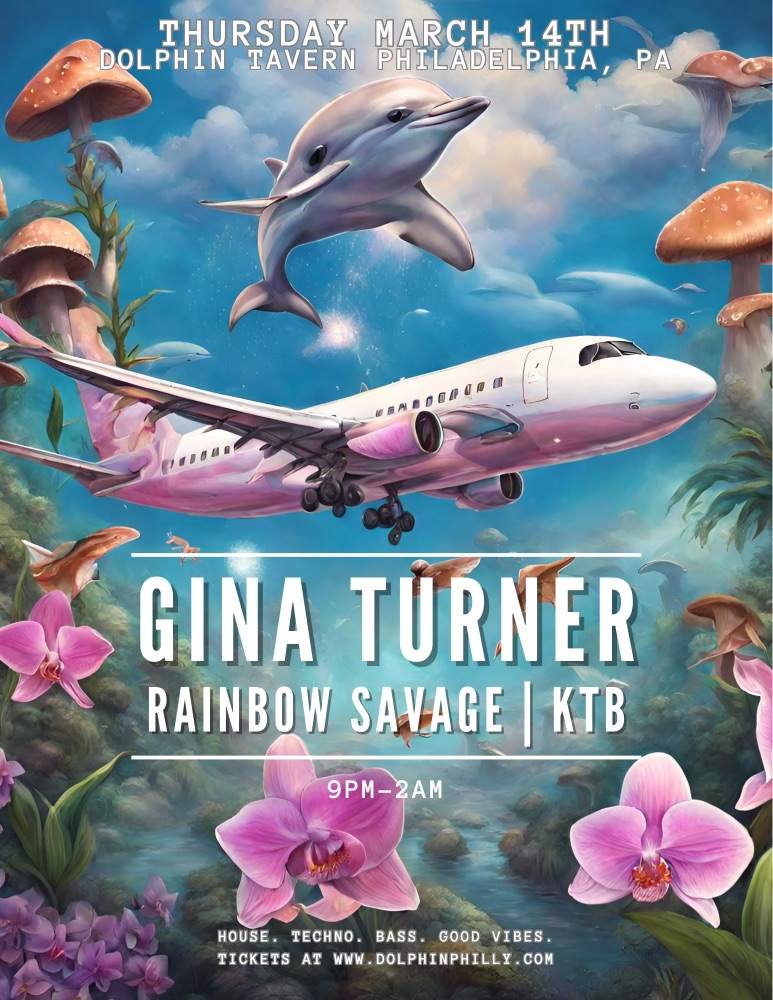 DJ Gina Turner at The Dolphin, Philadelphia