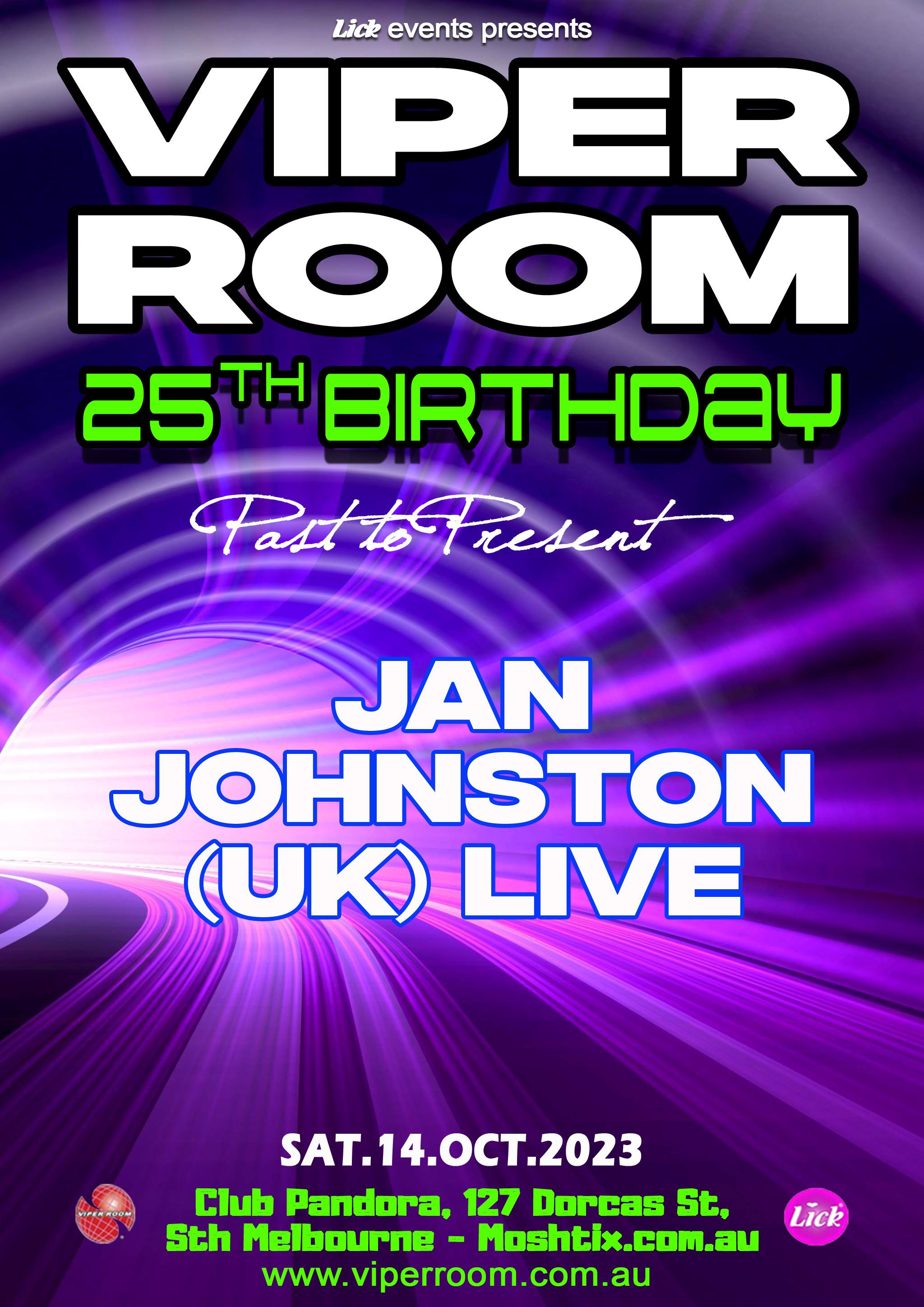 VIPER ROOM 25th Birthday feat. JAN JOHNSTON (UK) LIVE at Club Pandora ...
